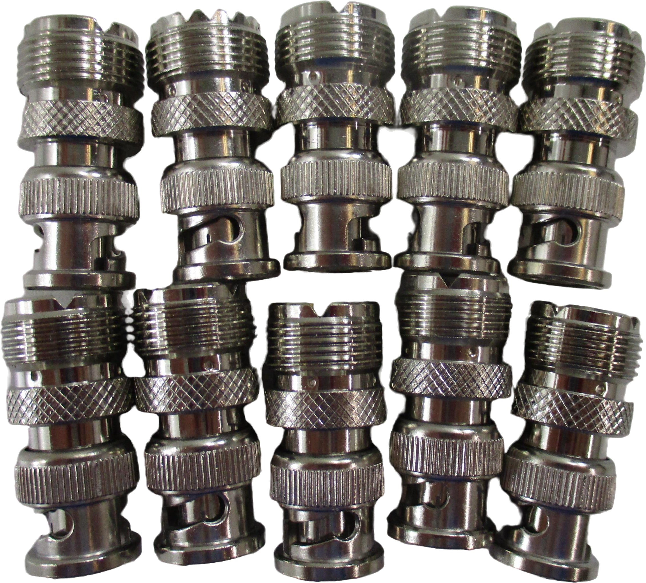 Lot of 10 Workman 40-2610 BNC Male to UHF / SO239 CB Radio Antenna ...