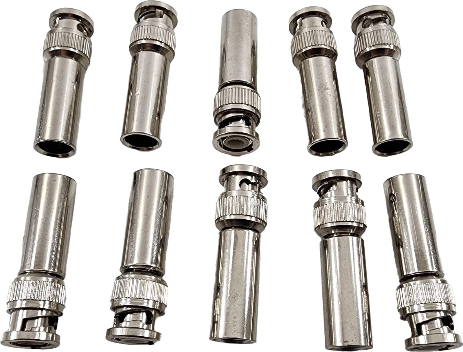 Lot of 10 Workman 40-2626 Female Motorola Plug to Male BNC Adapter for ...