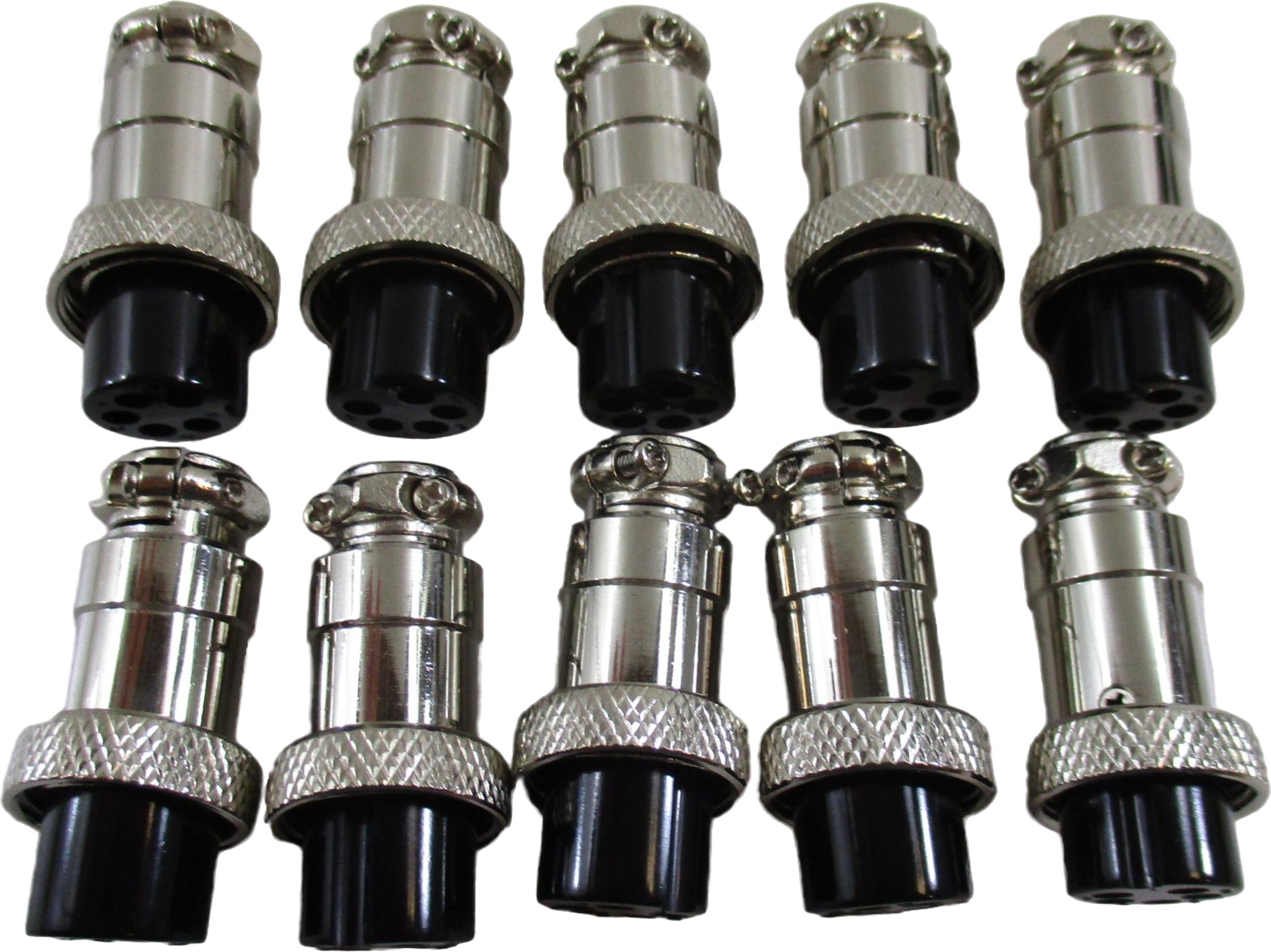 Lot of 10 Workman C-5 Replacement Female 5-Pin CB Radio Microphone Plug ...