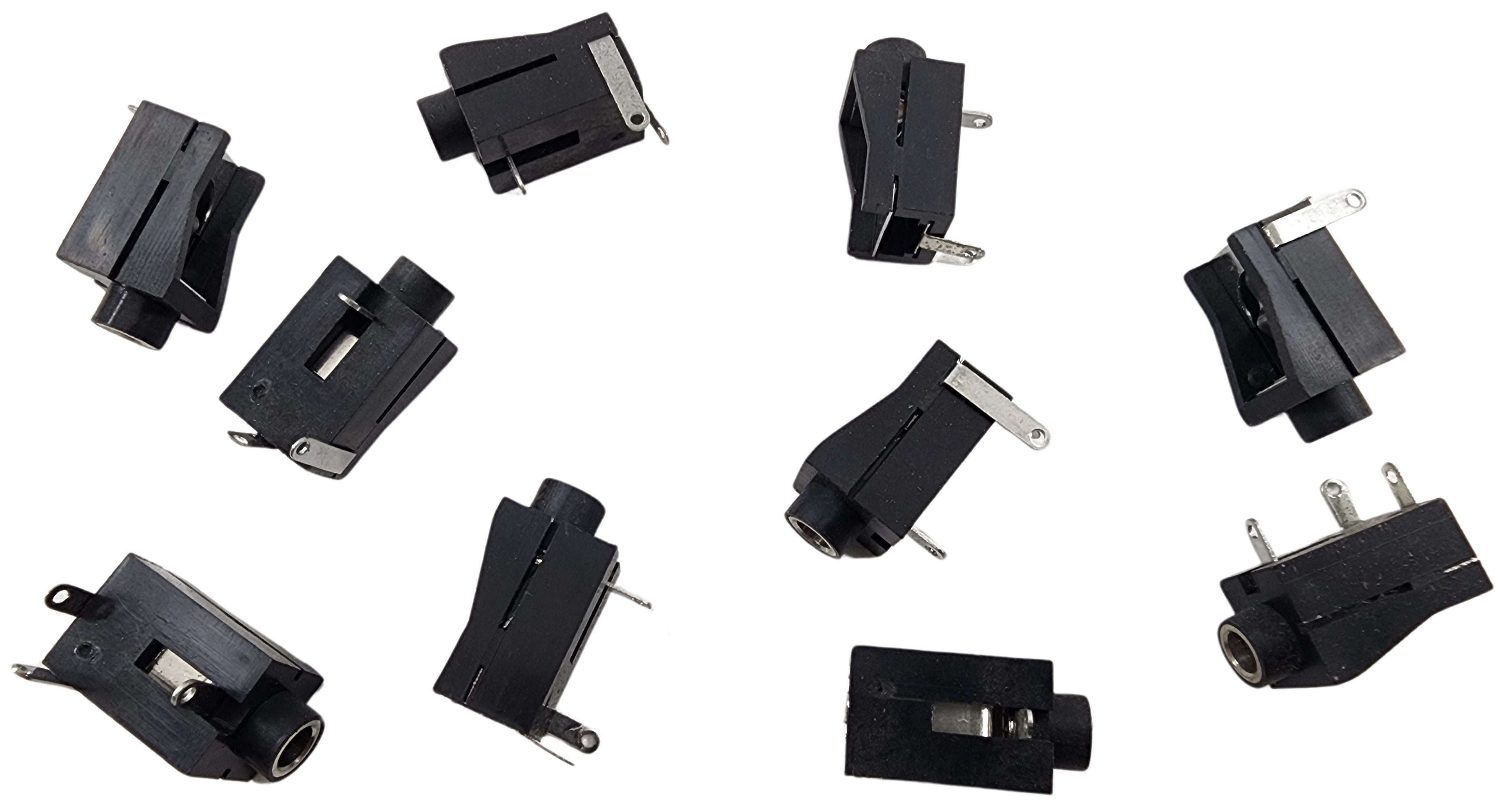 Lot of 10 Workman P35PC Replacement Chassis Mount 3.5mm Female Audio ...