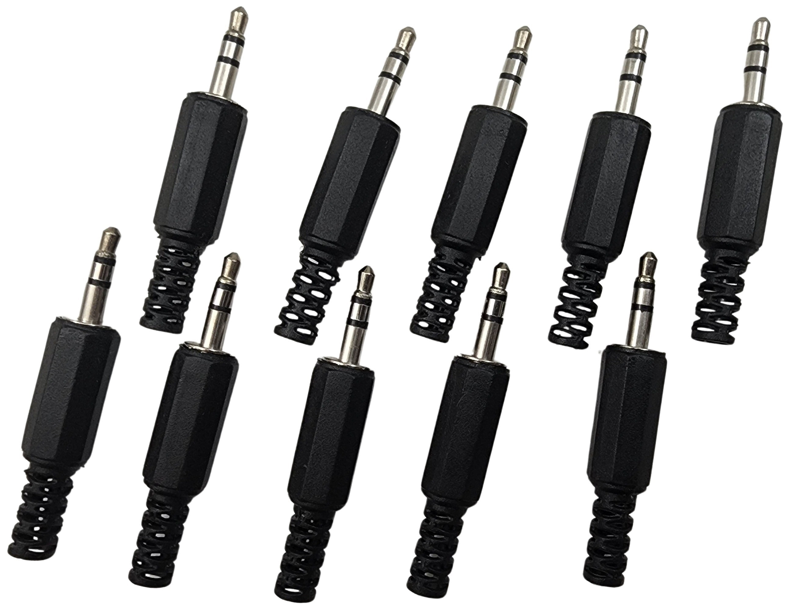 Lot of 10 Workman P35S 3.5mm Stereo Audio Phono Plug Connectors w ...