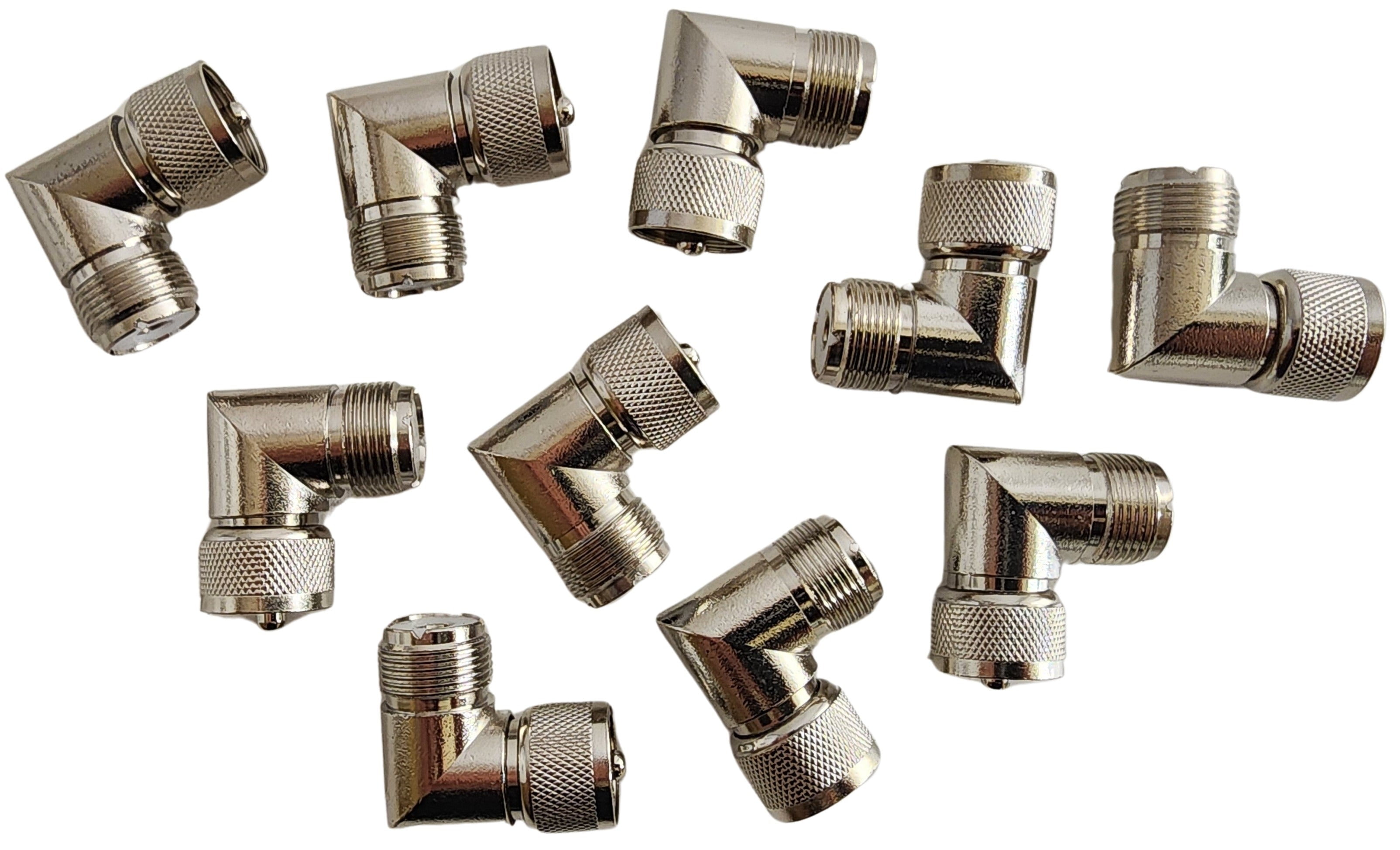 Lot of 10 Workman RAA CB Radio Adapter / 90 Degree Coax Cable ...