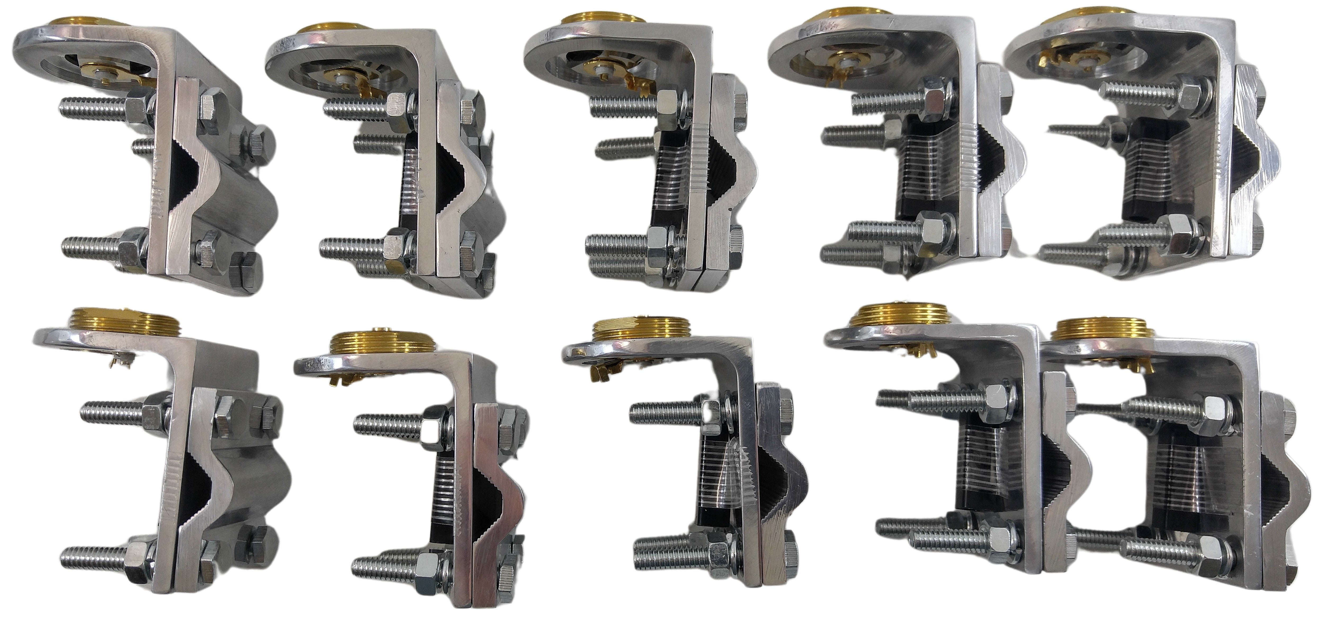 Lot of 10 Workman RV-NMO Single Groove 3-Way Mirror HAM Radio NMO ...