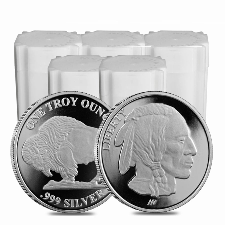 Asahi 1 oz Proof Liberty Bullion Silver Buffalo Round .999 Fine (Lot of ...