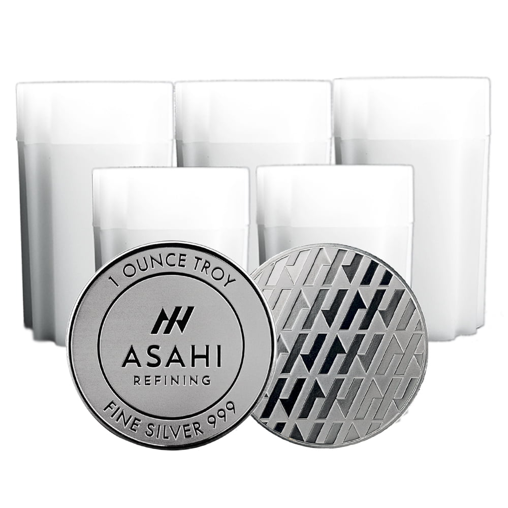 Asahi Mint - 100 oz Silver Round Bullion .999 Fine Value - Walmart.com