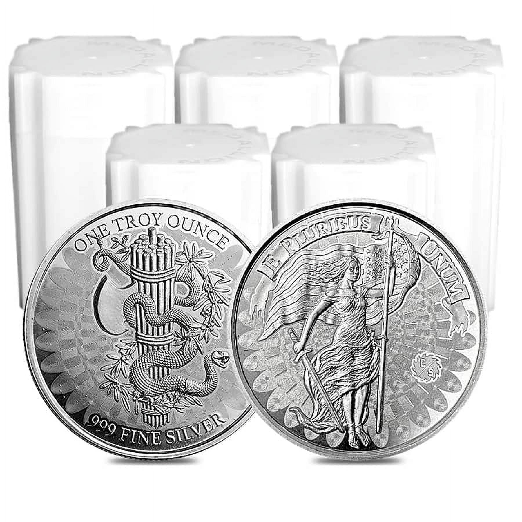Lot of 100 - 1 oz Unity Silver Round .999 Fine - Walmart.com