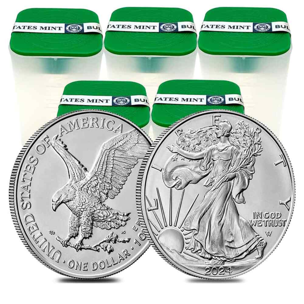 2023 1 oz American Silver Eagle Coin BU - Walmart.com