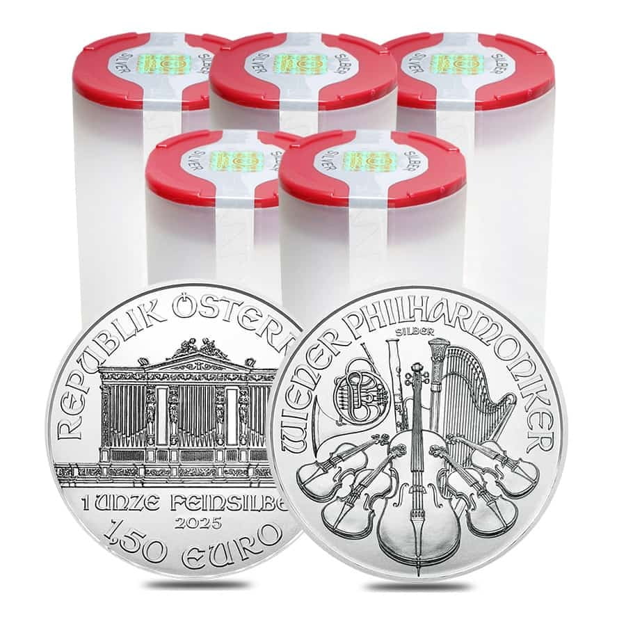 Lot of 100 - 2025 1 oz Austrian Silver Philharmonic Coin BU - Walmart.com