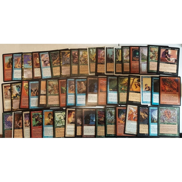 Magic the Gathering 1994-2003 Sets Vintage Rare Cards, 100 Pack ...