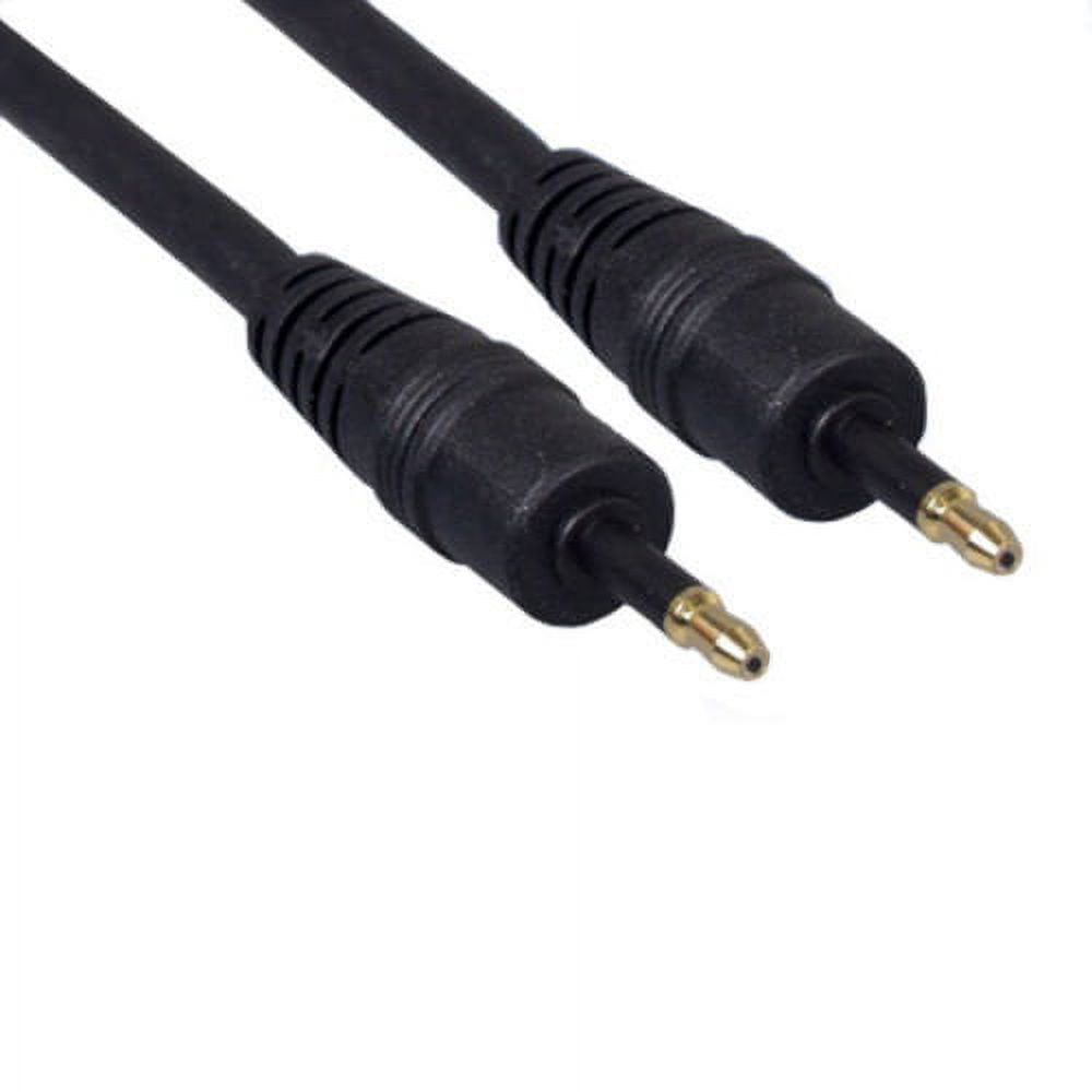 Lot of 10pc Kentek 12 Feet FT Mini toslink optical 3.5mm male to male M ...