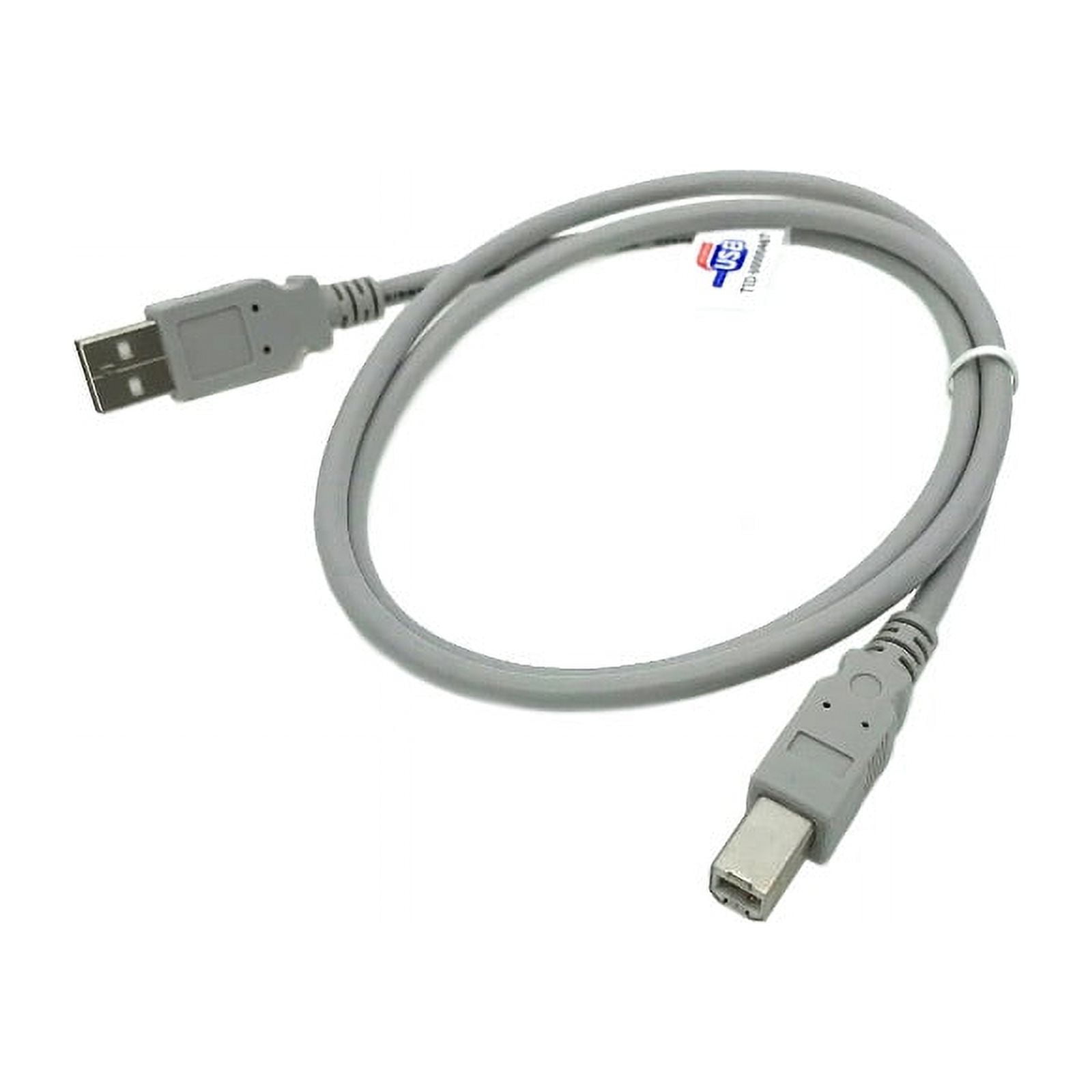 Lot of 10pc Kentek 3 Feet FT USB Cable Cord For Dell Color Laser 3000cn ...