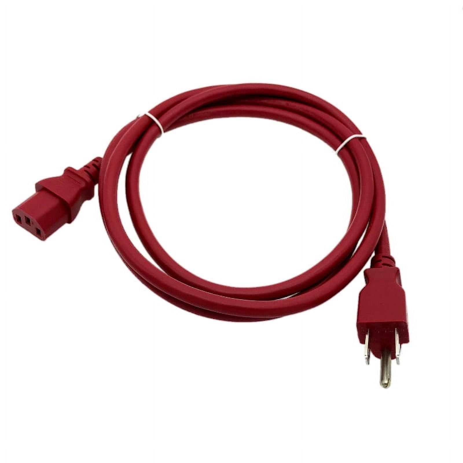Lot of 10pc Kentek 6 FT Red AC Power Cord for Samsung FP HL LN-S LN-T ...