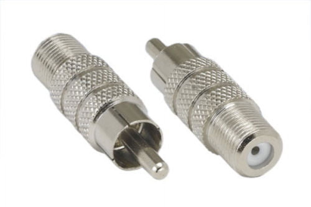 Lot of 10pc Kentek RCA male to F-type coax coaxial female M/F adapter ...