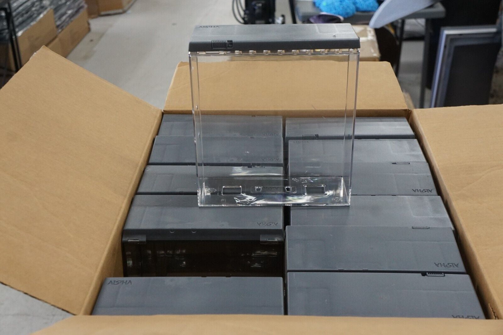 Lot of 12 Alpha World Checkpoint S3 Keeper Showcase Locking Enclosure ...