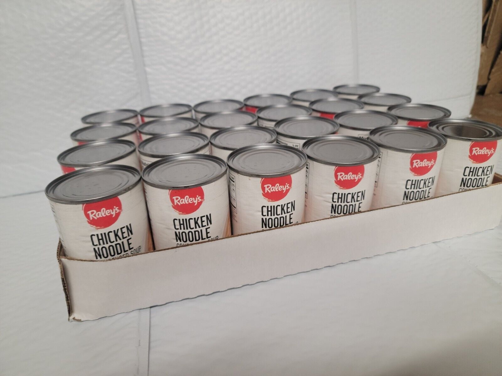 Lot of 12 Chicken Noodle Condensed Soup 10.5 oz Each Can *No HFCS* Bulk ...