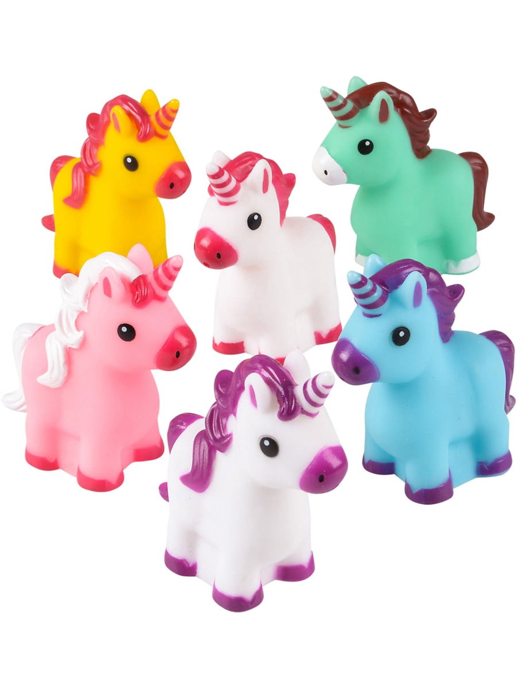 Lot of 12 Rubber Unicorns 2" Bath and Pool Squirt Toys Party Favors ...