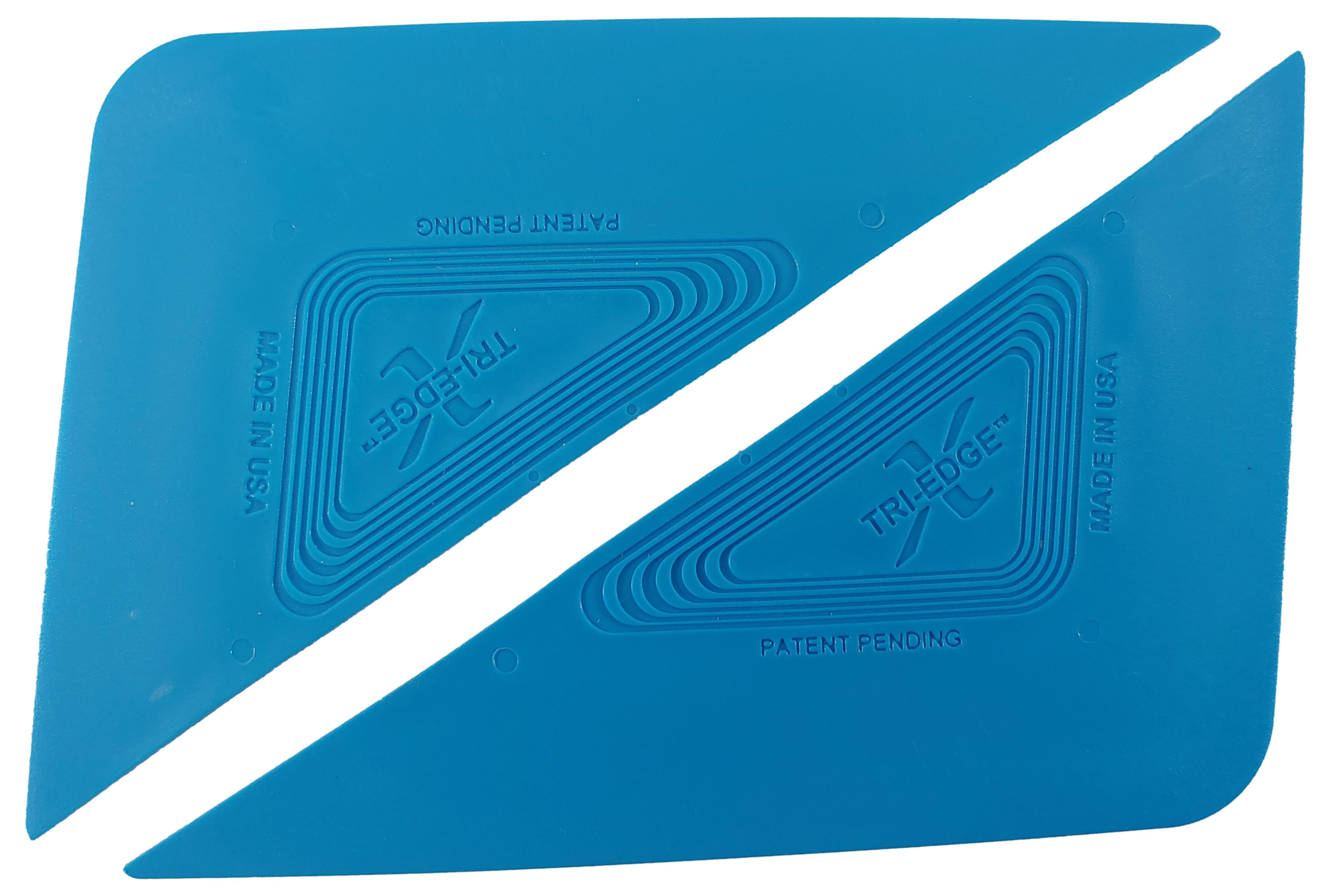 Lot of 2 Blue Tri-Edge X Window Film Tint Installation Tool - Walmart.com