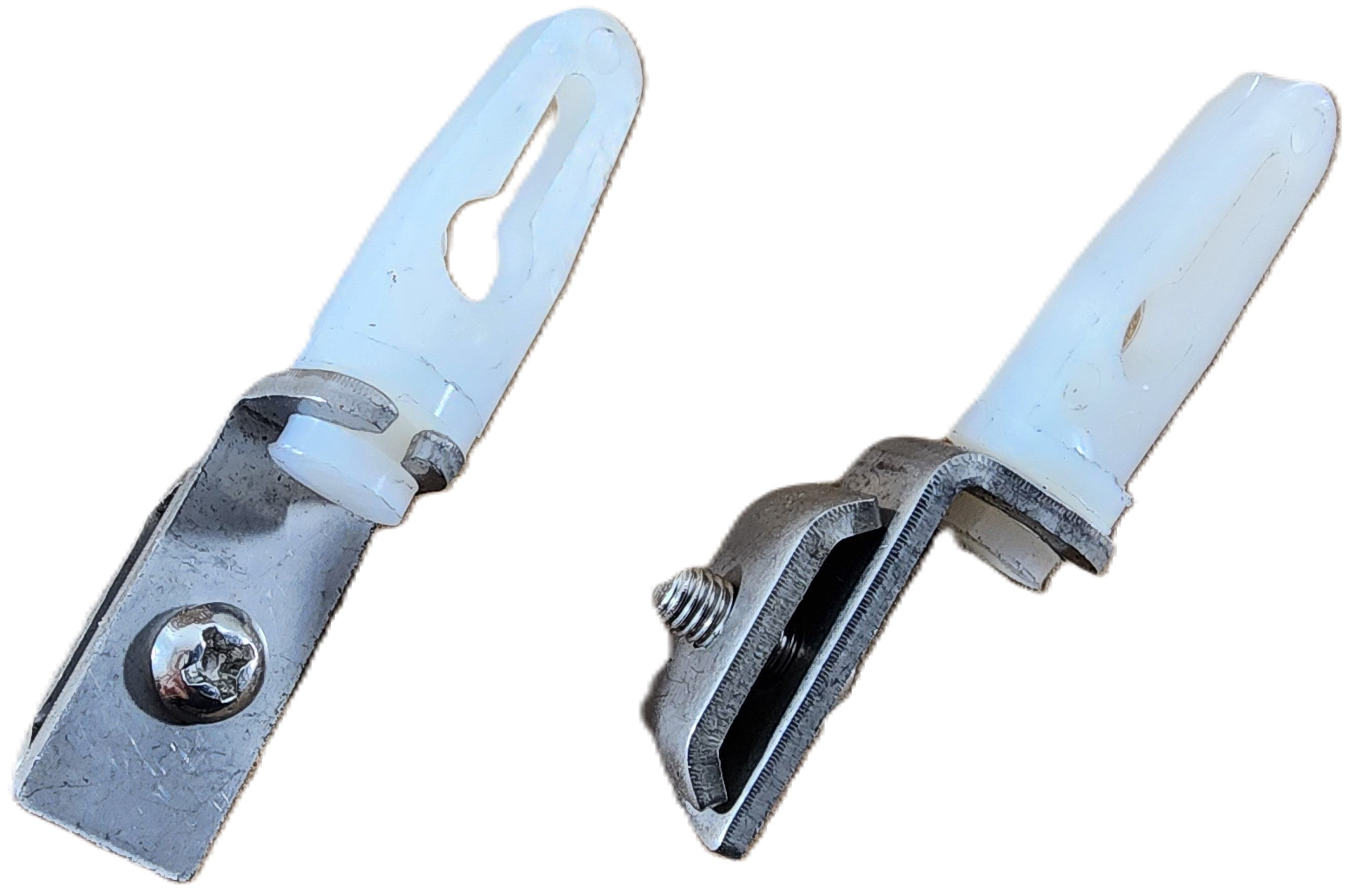 Lot of 2 CB/HAM Radio Stainless Steel Screw Type 102 Inch Whip Antenna ...