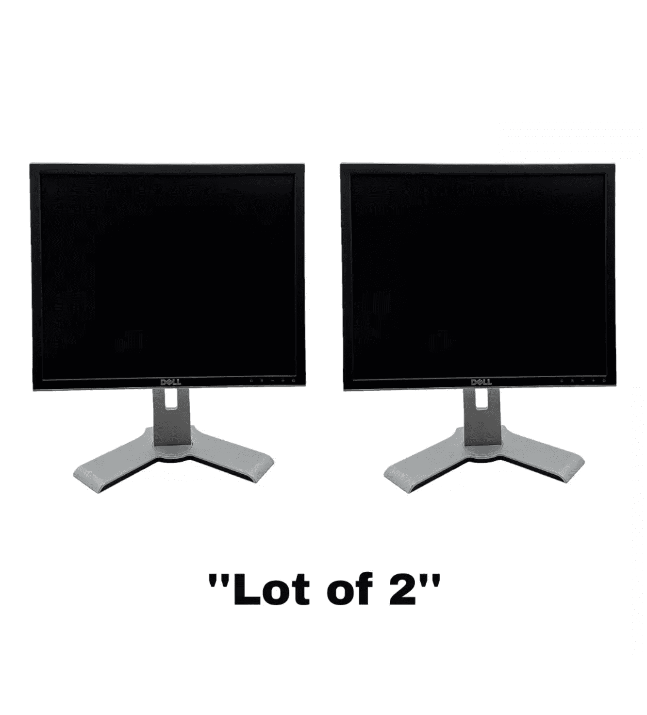 Pre-Owned “Lot of 2'' Dell 1907FPt Flat Panel LCD Monitor 19' w/DVI ...
