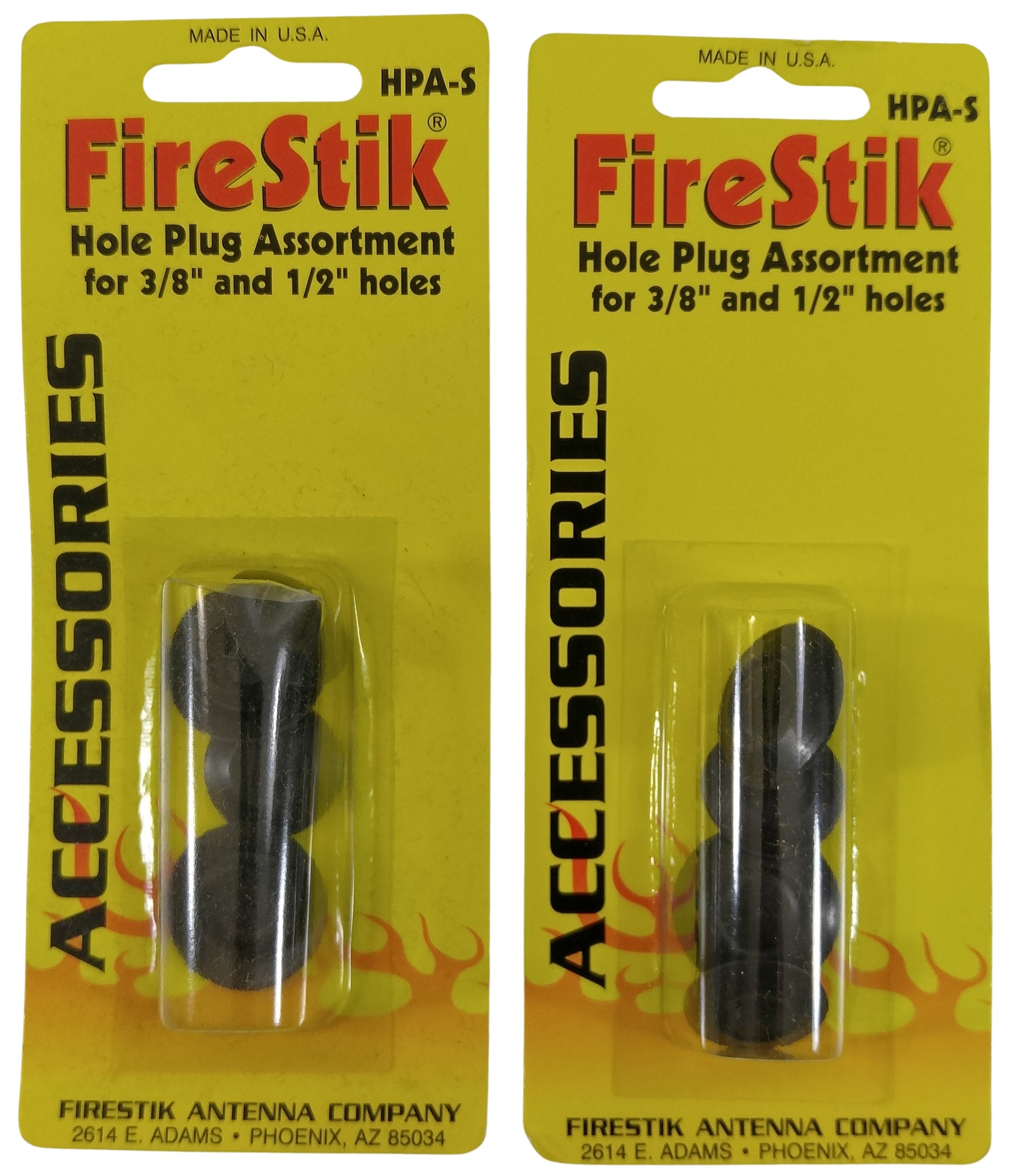 Lot of 2 Firestik HPA-S 3/8" & 1/2" CB Radio Antenna Hole Plugs (Set of ...