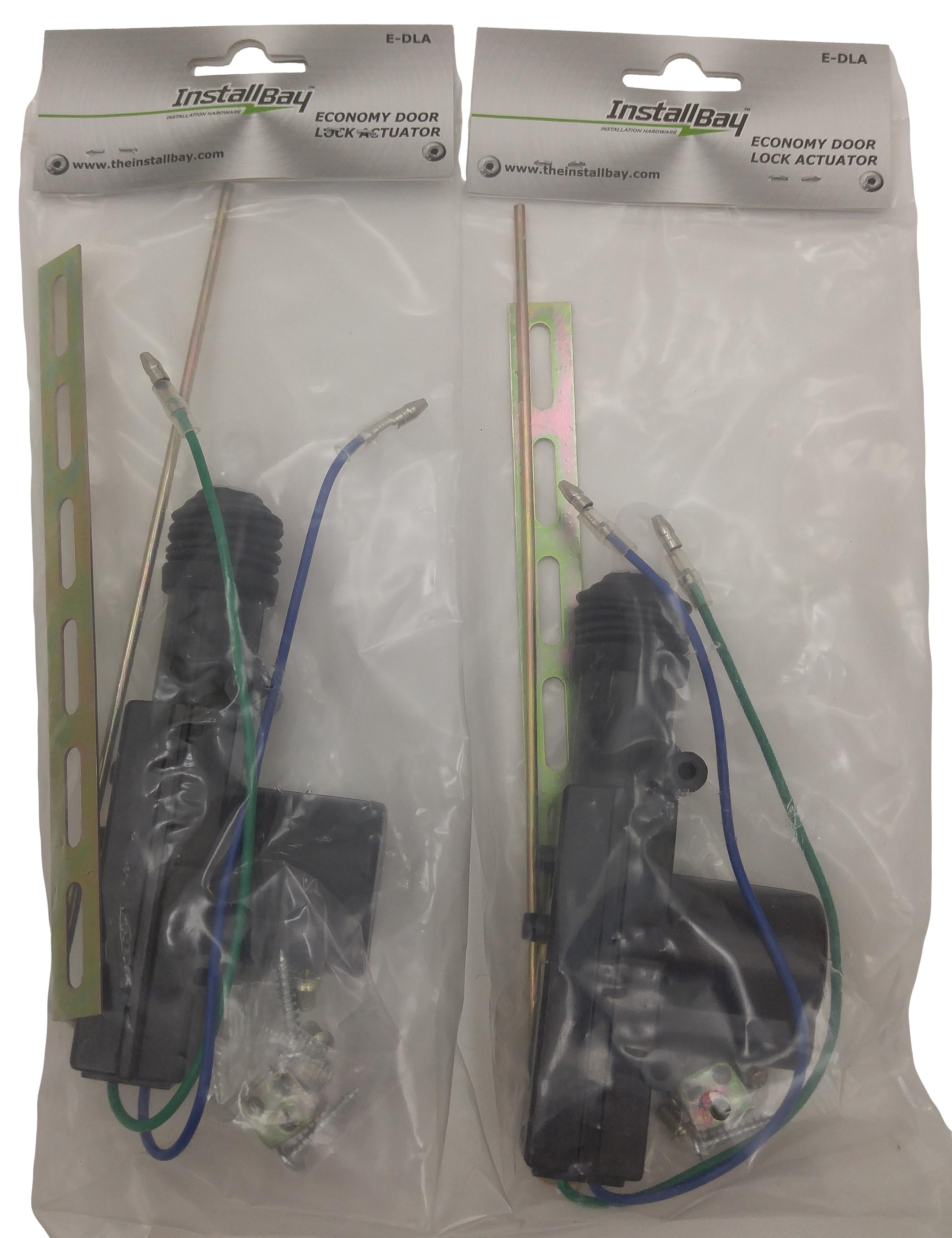 Lot of 2 Install Bay E-DLA Universal Power Door Lock Actuators 2-Wire ...