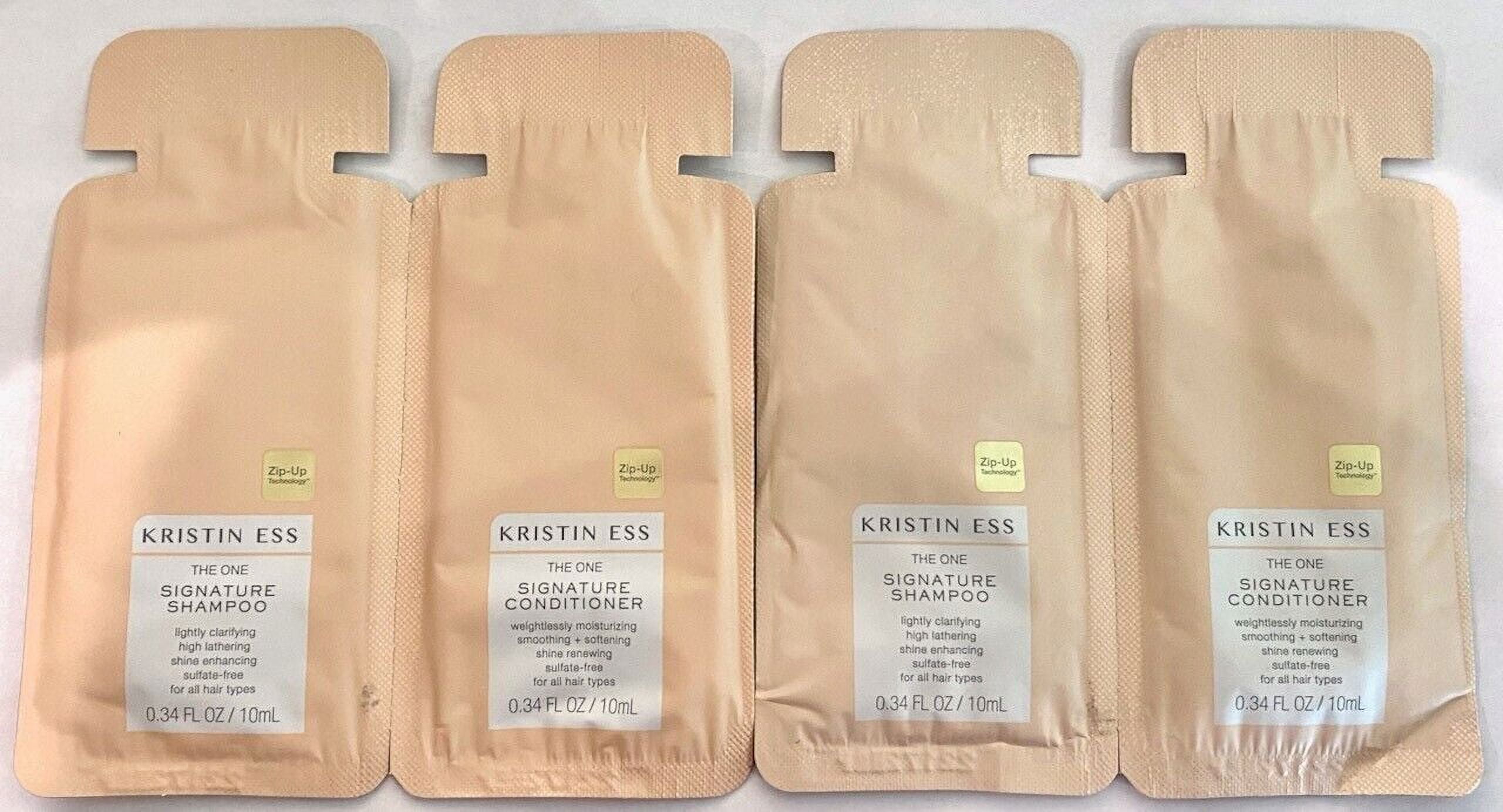 Lot of 2 Kristin ESS The One Signature Shampoo & Conditioner Sample Duo ...
