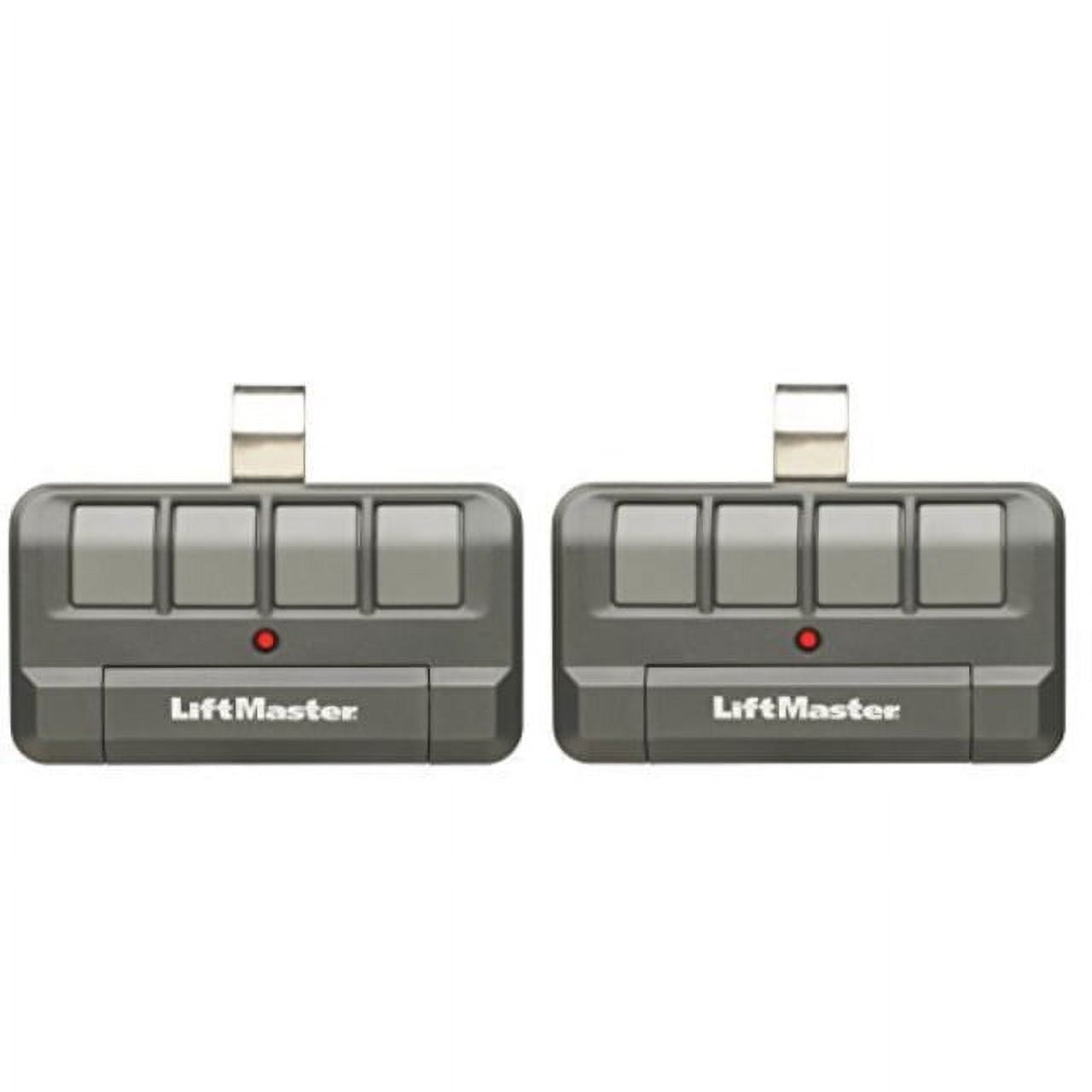 Lot of 2 LiftMaster 894LT 4-Button Security+ 2.0TM Learning Remote ...