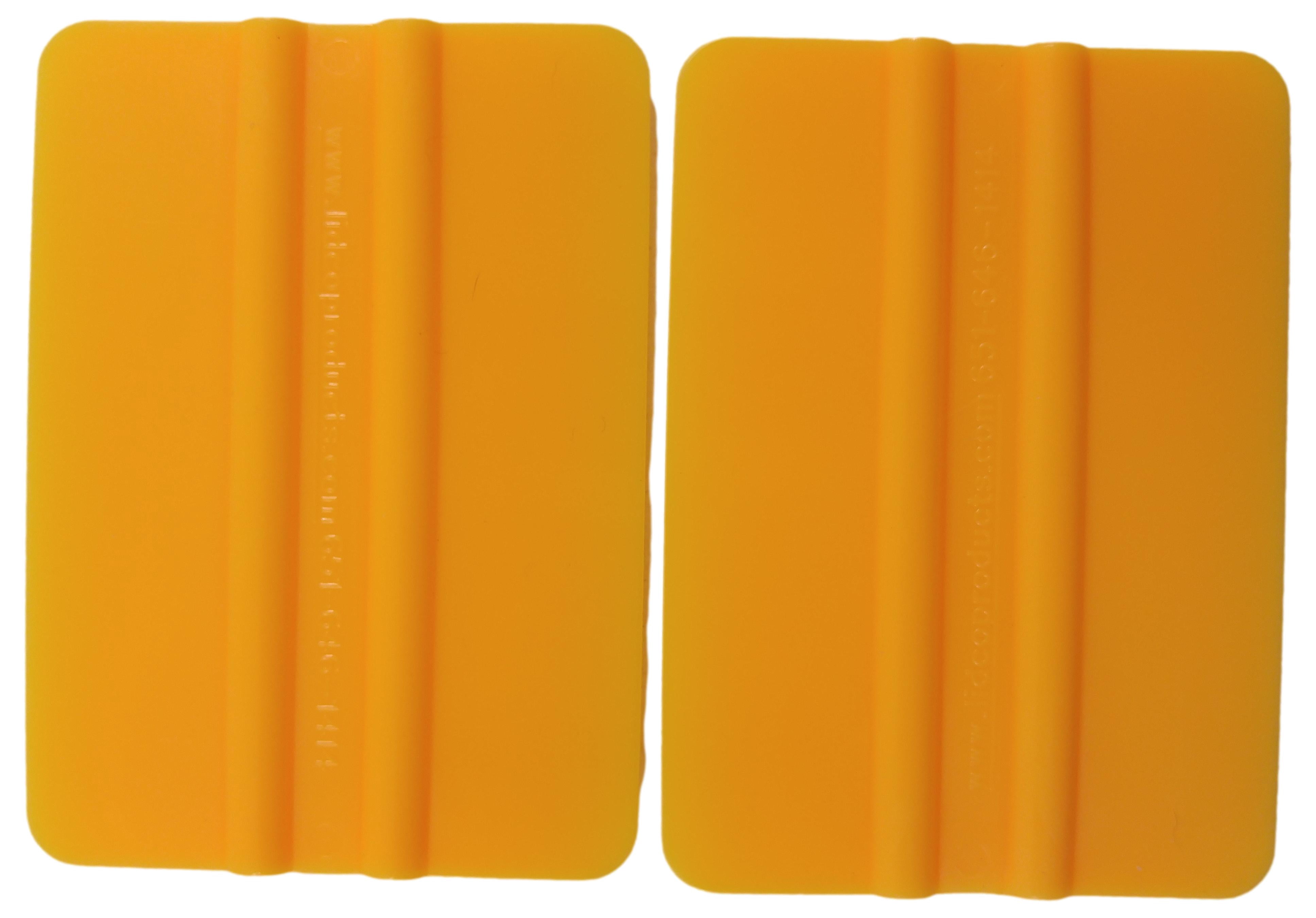 Lot of 2 Orange Bondo 4" PVC Squeegee Card Window Film Tint ...