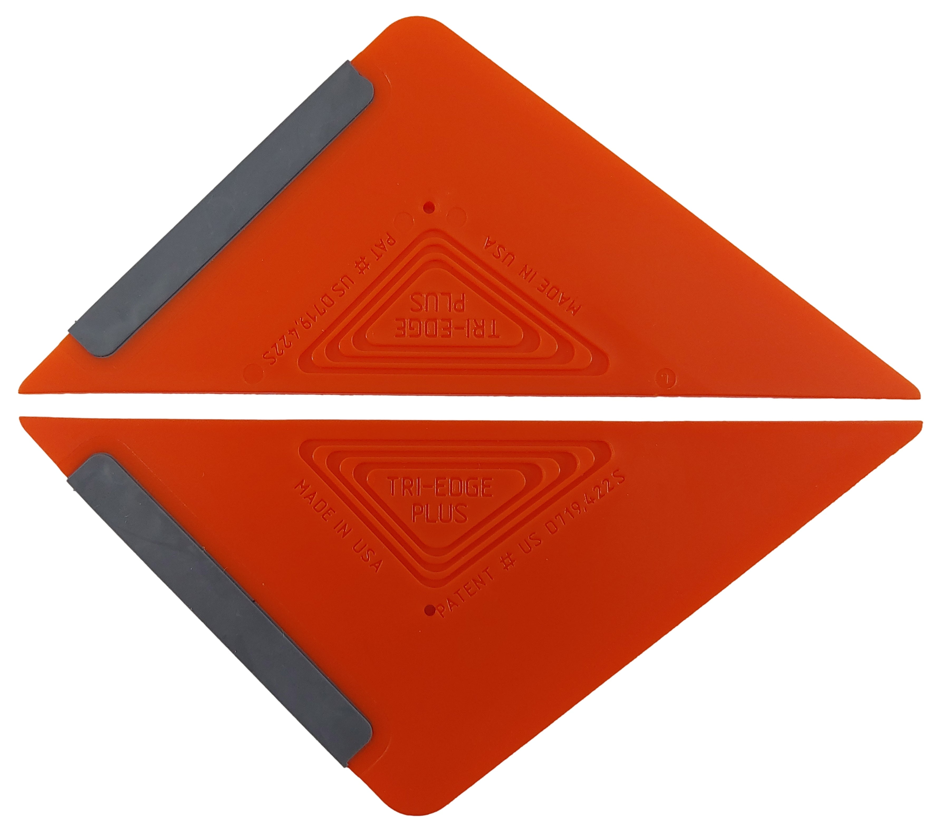 Lot of 2 Orange Tri-Edge Plus Window Film Tint Installation Tools - Walmart.com