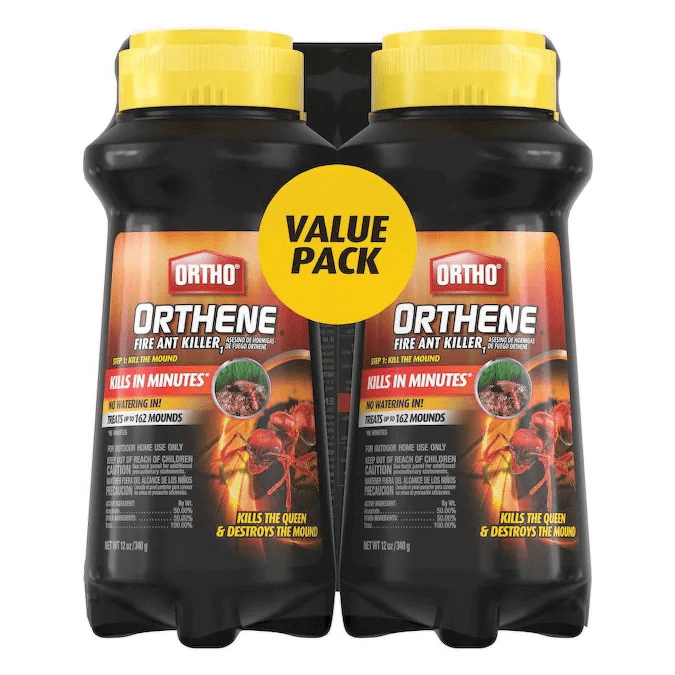 Lot of 2 Ortho 0282210 Orthene 12 Oz. Fire Ant Killer Best Value Powder ...
