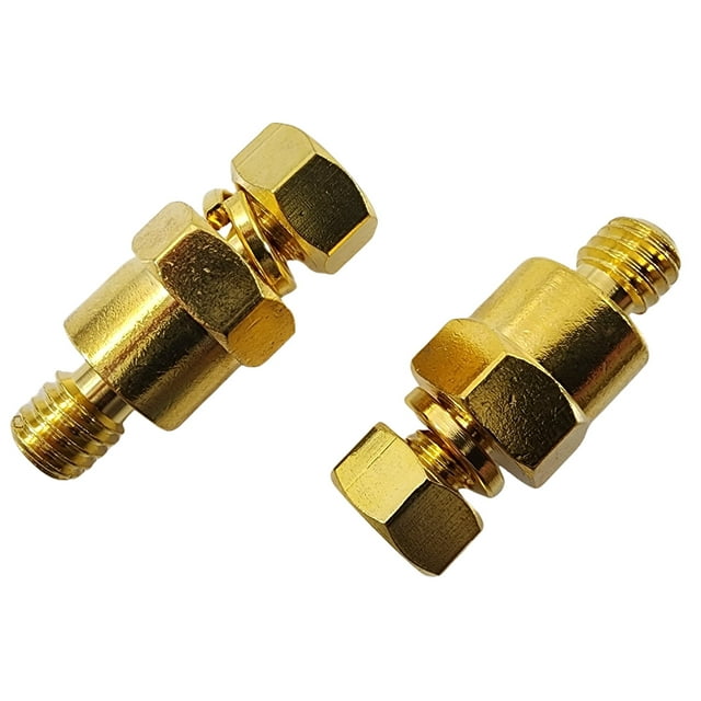 Lot of 2 The Install Bay GM38 Side Post Battery Terminal Adapters Shiny ...