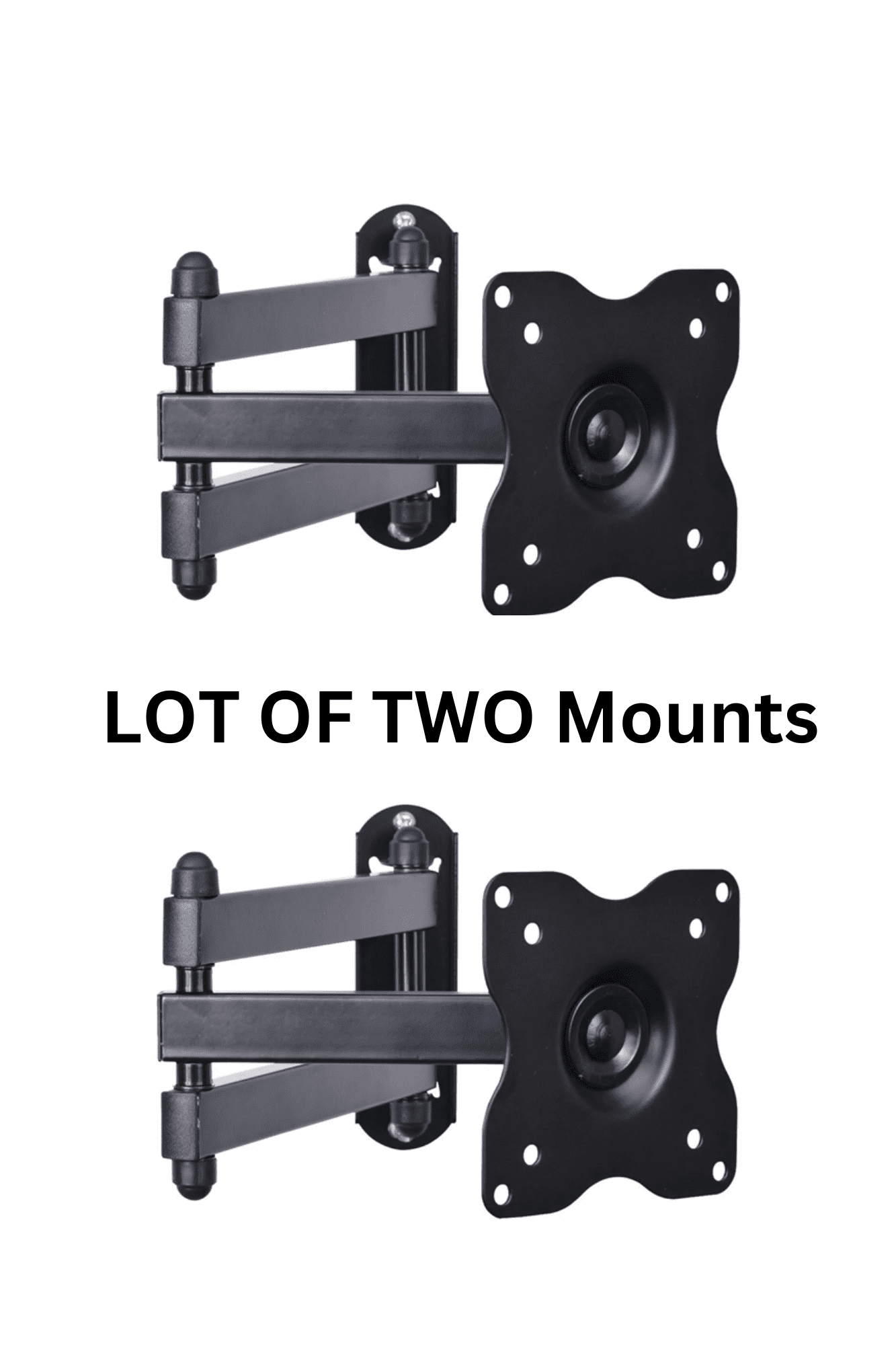 "Lot of 2" VideoSecu Articulating TV/Monitor Wall Mount/TV Mount (ML12B ...