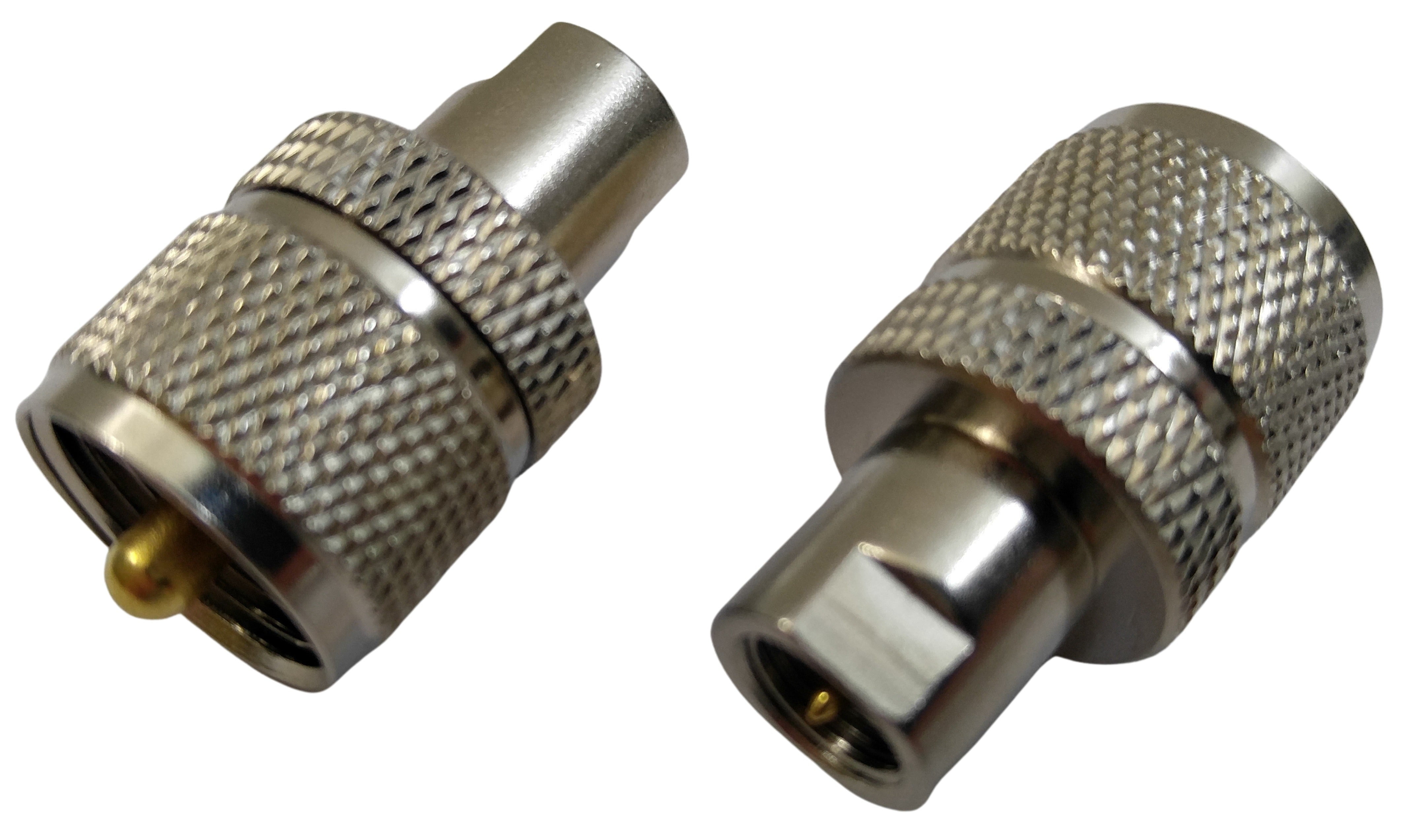 Lot of 2 Workman 40-8009 FME Male to UHF / PL259 Male CB Radio Antenna ...