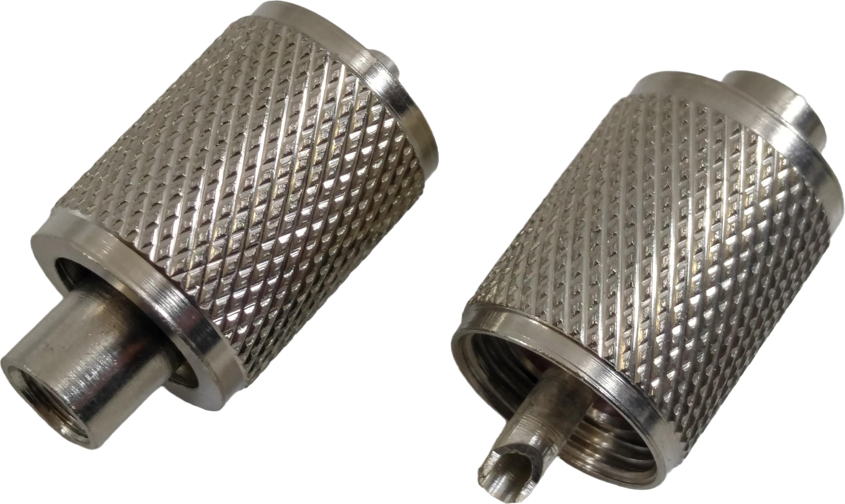 Lot of 2 Workman AMP-PL-59SS PL-259 Screw On RG8X/RG59 Coax Cable End ...