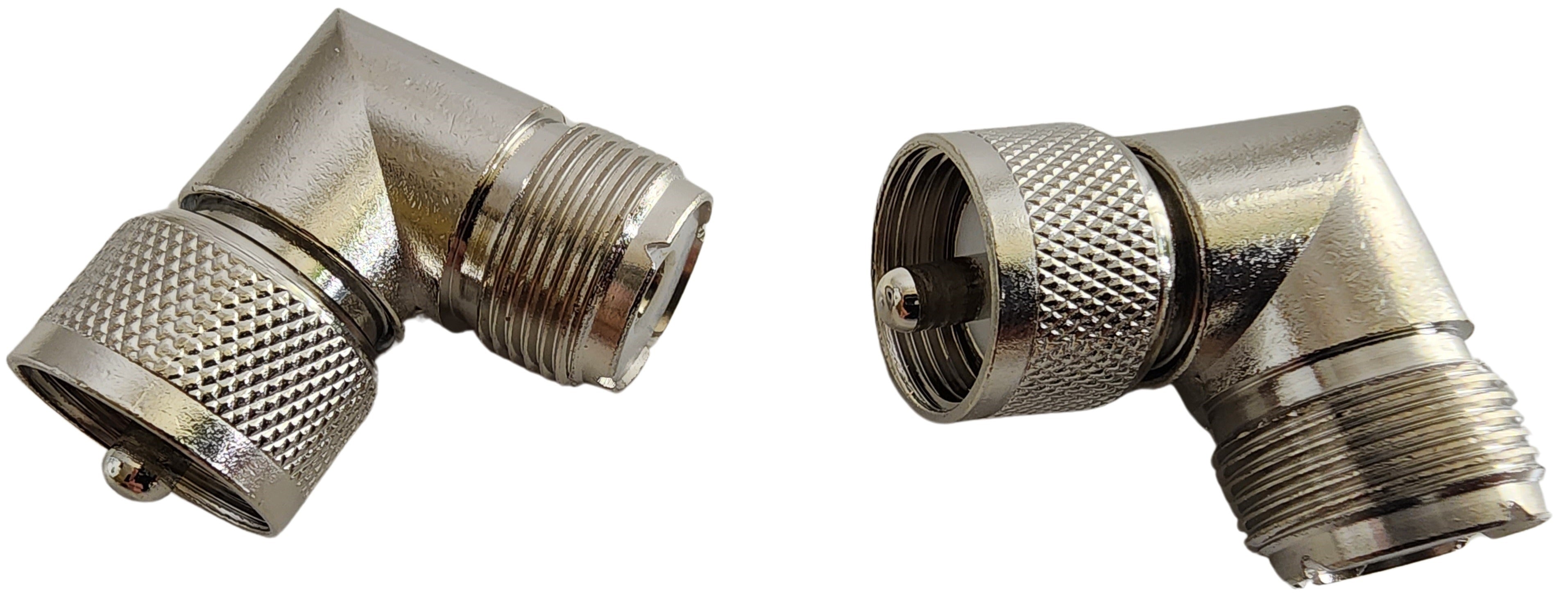 Lot of 2 Workman RAA CB Radio Adapter / 90 Degree Coax Cable Connectors ...