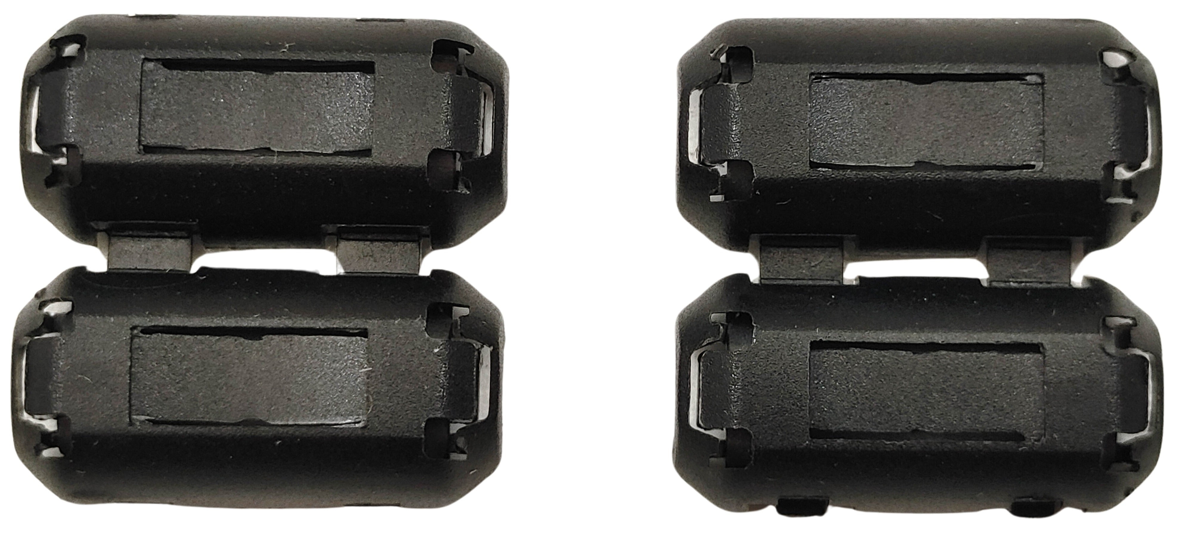 Lot of 2 Workman RFC3 4mm Snap Ferrite Core Noise Suppressor RF Chokes ...