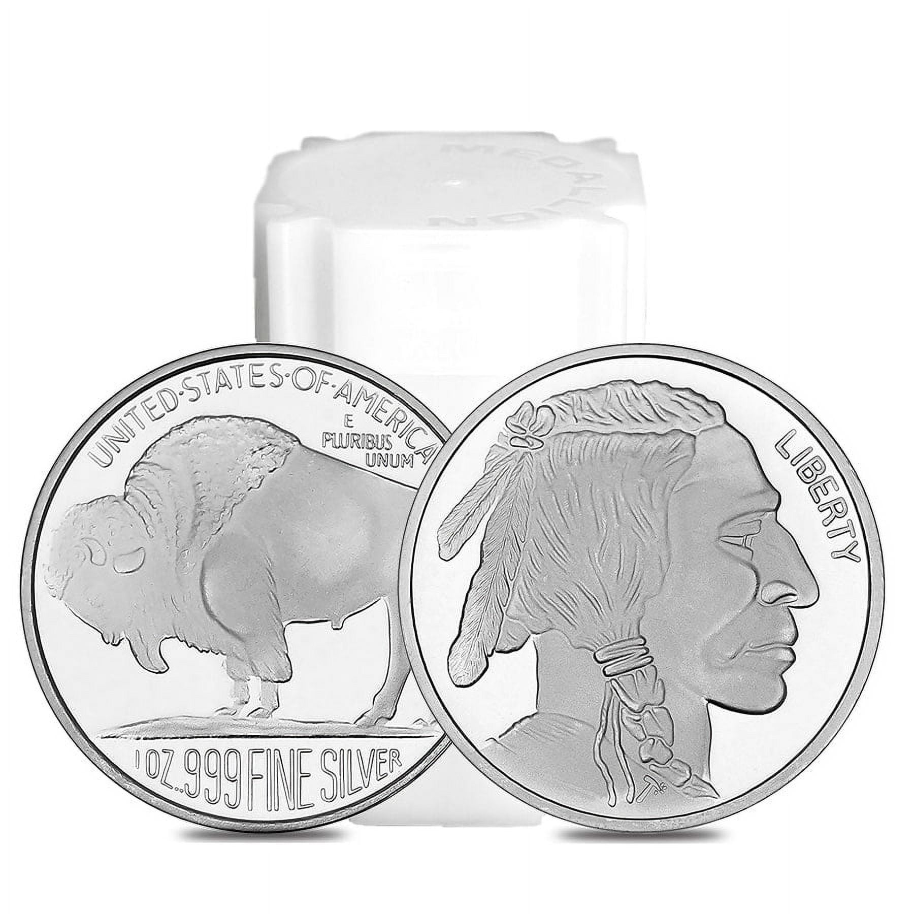 Lot of 20 - 1 oz SilverTowne Buffalo Silver Round .999 Fine - Walmart.com
