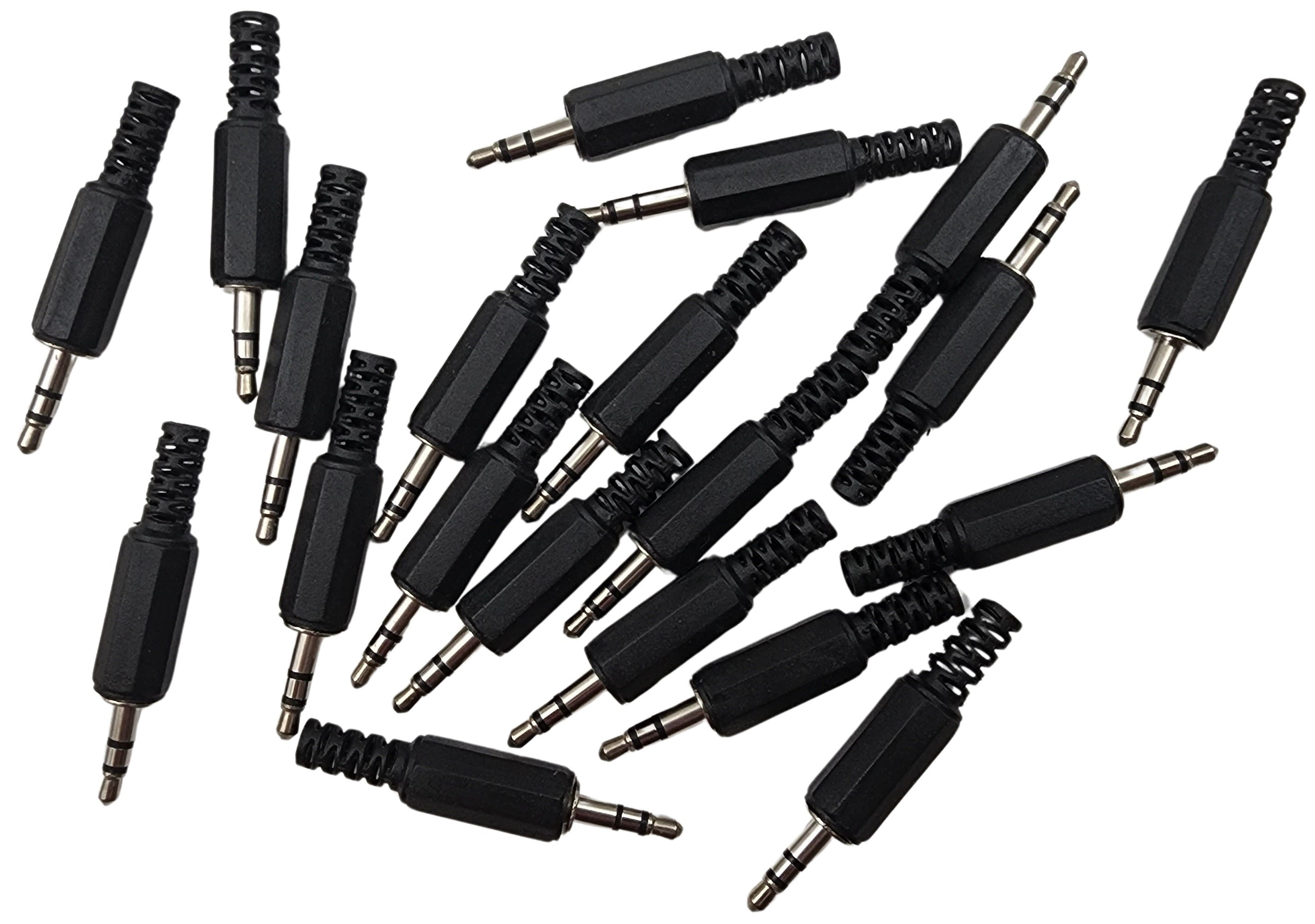 Lot of 20 Workman P35S 3.5mm Stereo Audio Phono Plug Connectors w ...