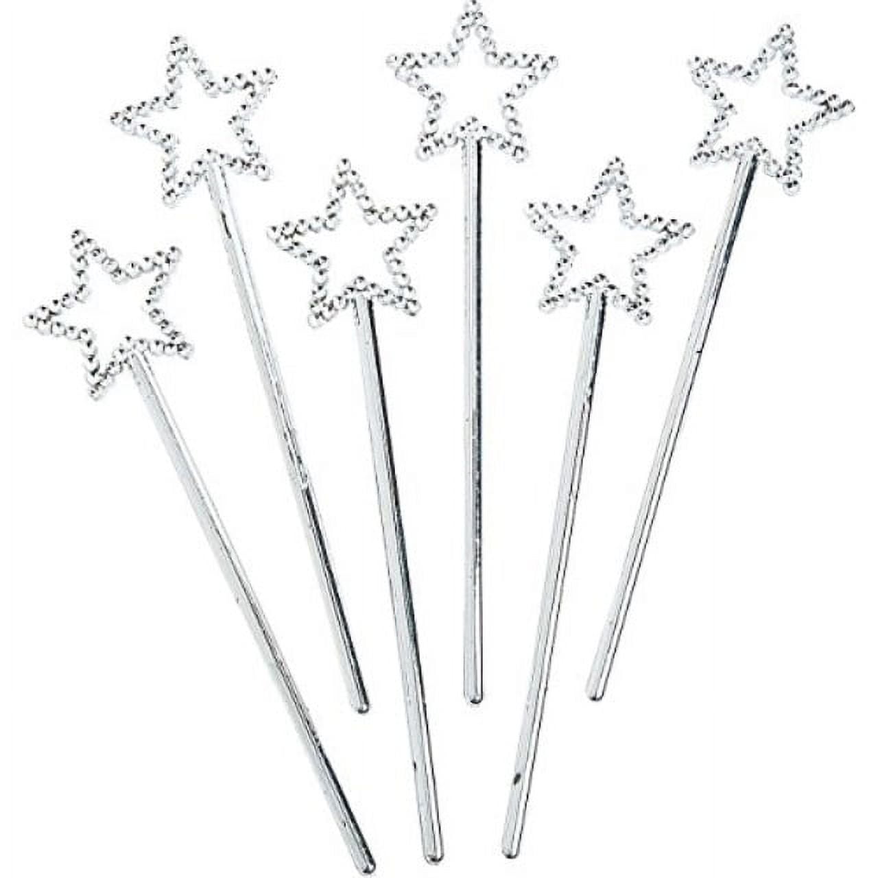 Lot of 24 Mini Star Princess Wands Birthday Party Favors Dress Up 6.5 ...