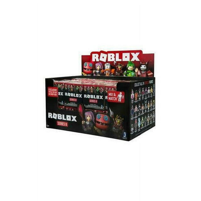 Lot of 24 |Roblox Mystery Figure Series 8 - Sealed Counter Display Box ...