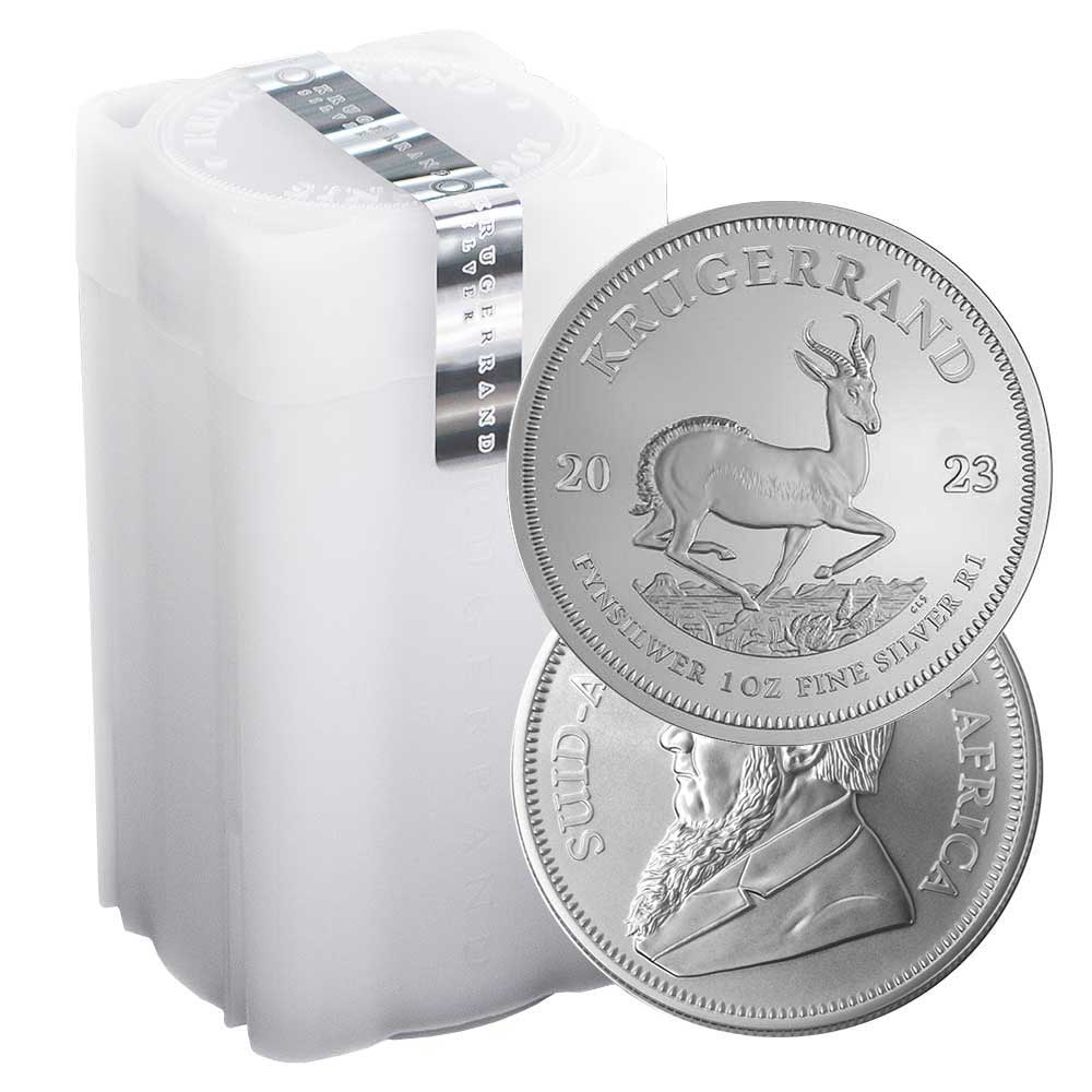 2023 South Africa Silver Krugerrand 1 oz BU - Lot of 25 - Walmart.com