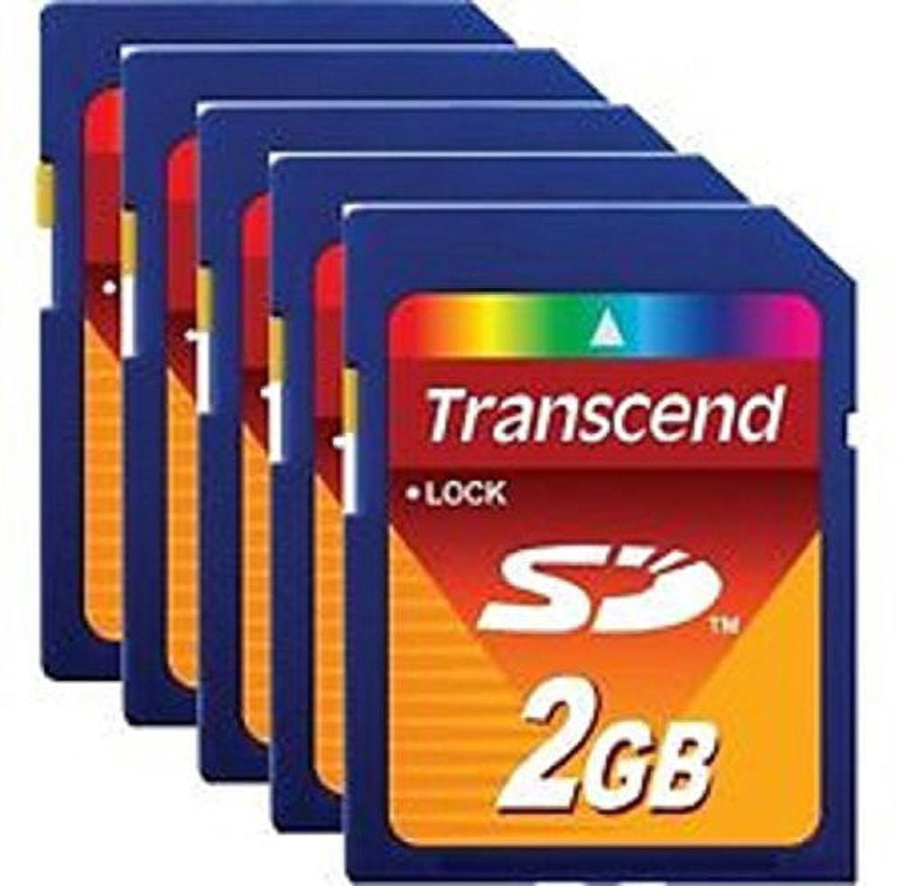 Lot of 25 Transcend 2 GB SD Flash Memory Card (TS2GSDC) - Walmart ...