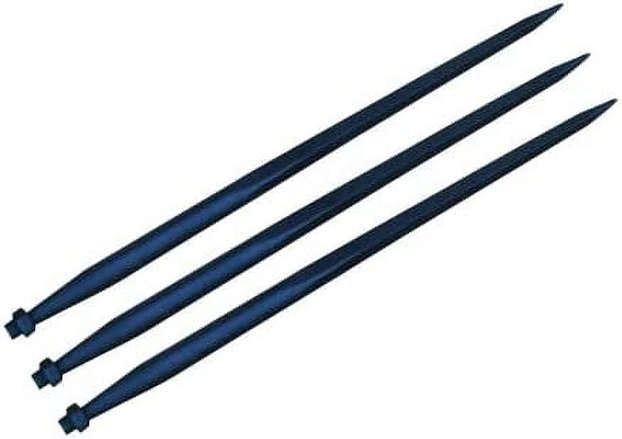 Lot of 3-49" Hay Bale Spear 3000 LBs Capacity, C-2 Bale Spike Square ...