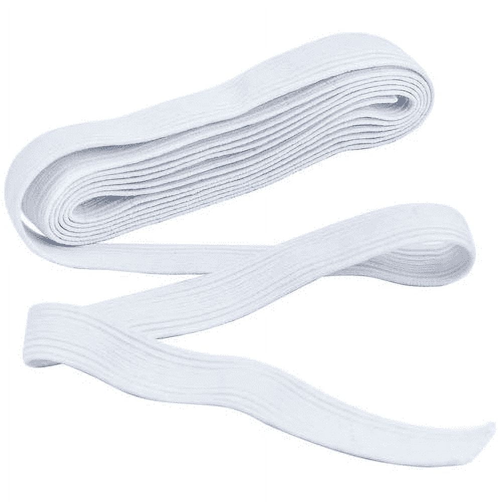 Lot of 3 Allary Craft & Sew #365 Polyester Elastic, White, 3/4" x 36 ...