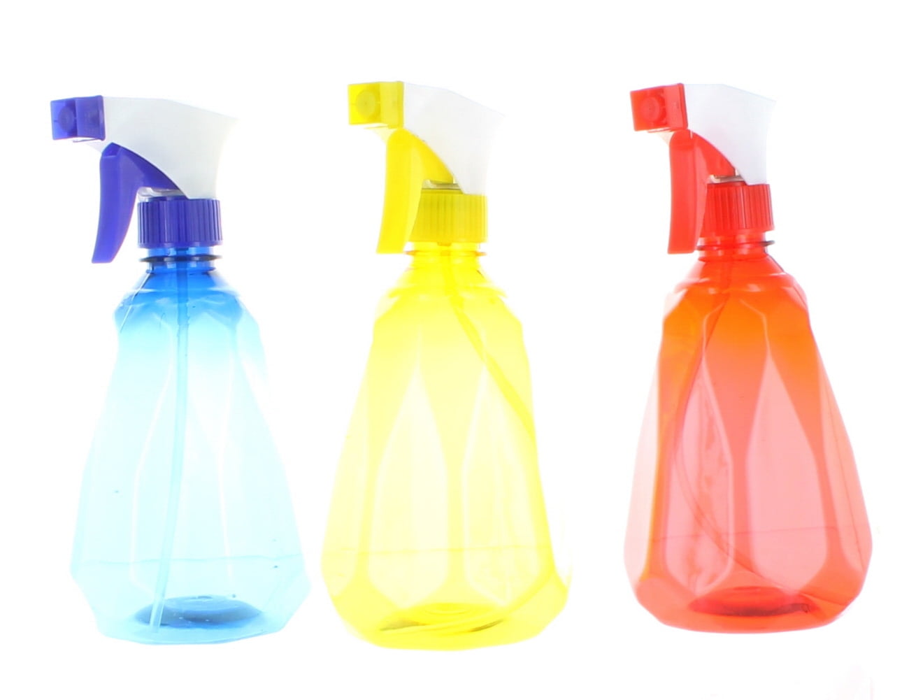 Lot of 3 Diamond Pattern Spray Bottles Home Plastic Misting Tool ...