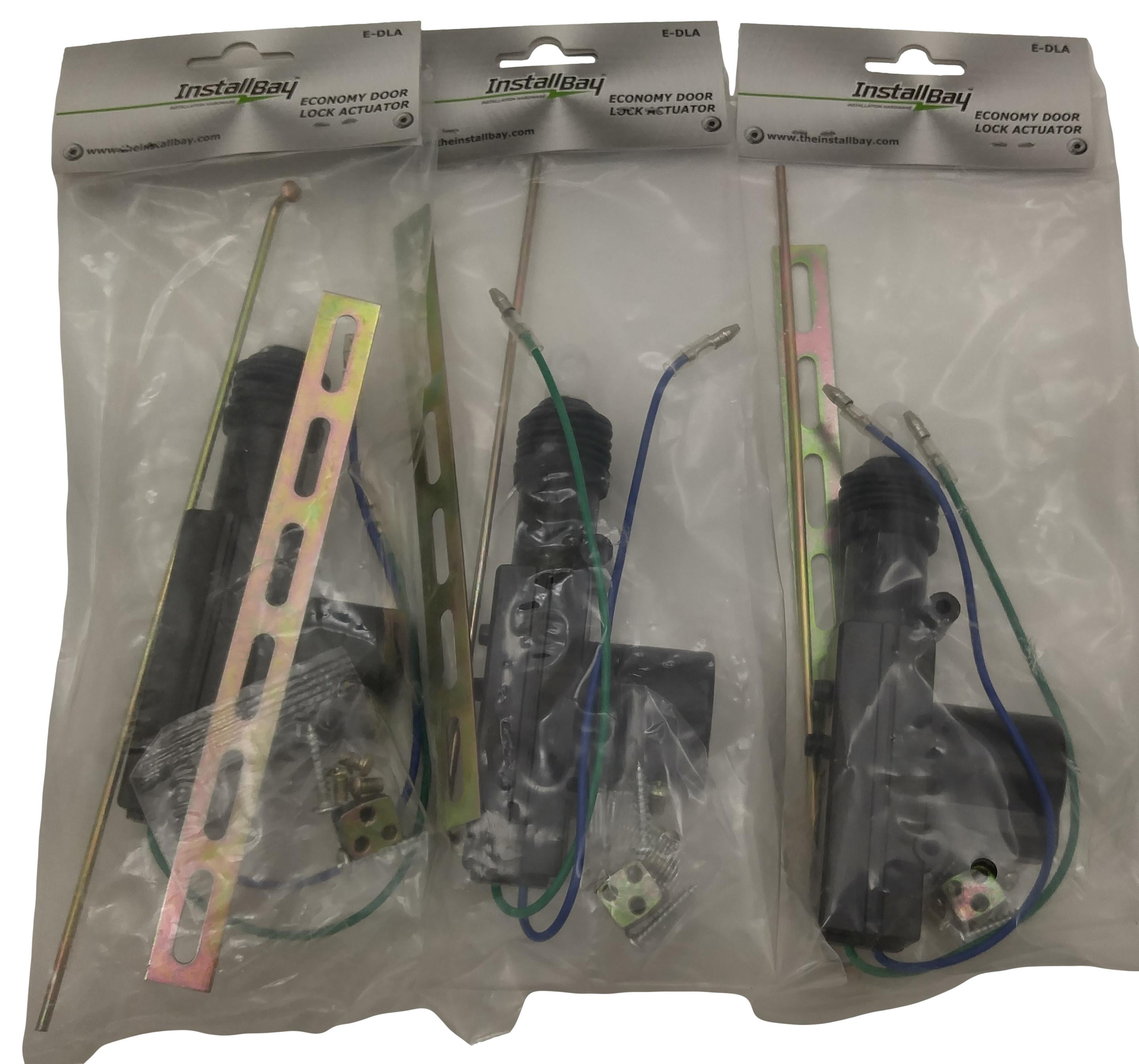 Lot of 3 Install Bay E-DLA Universal Power Door Lock Actuators 2-Wire ...