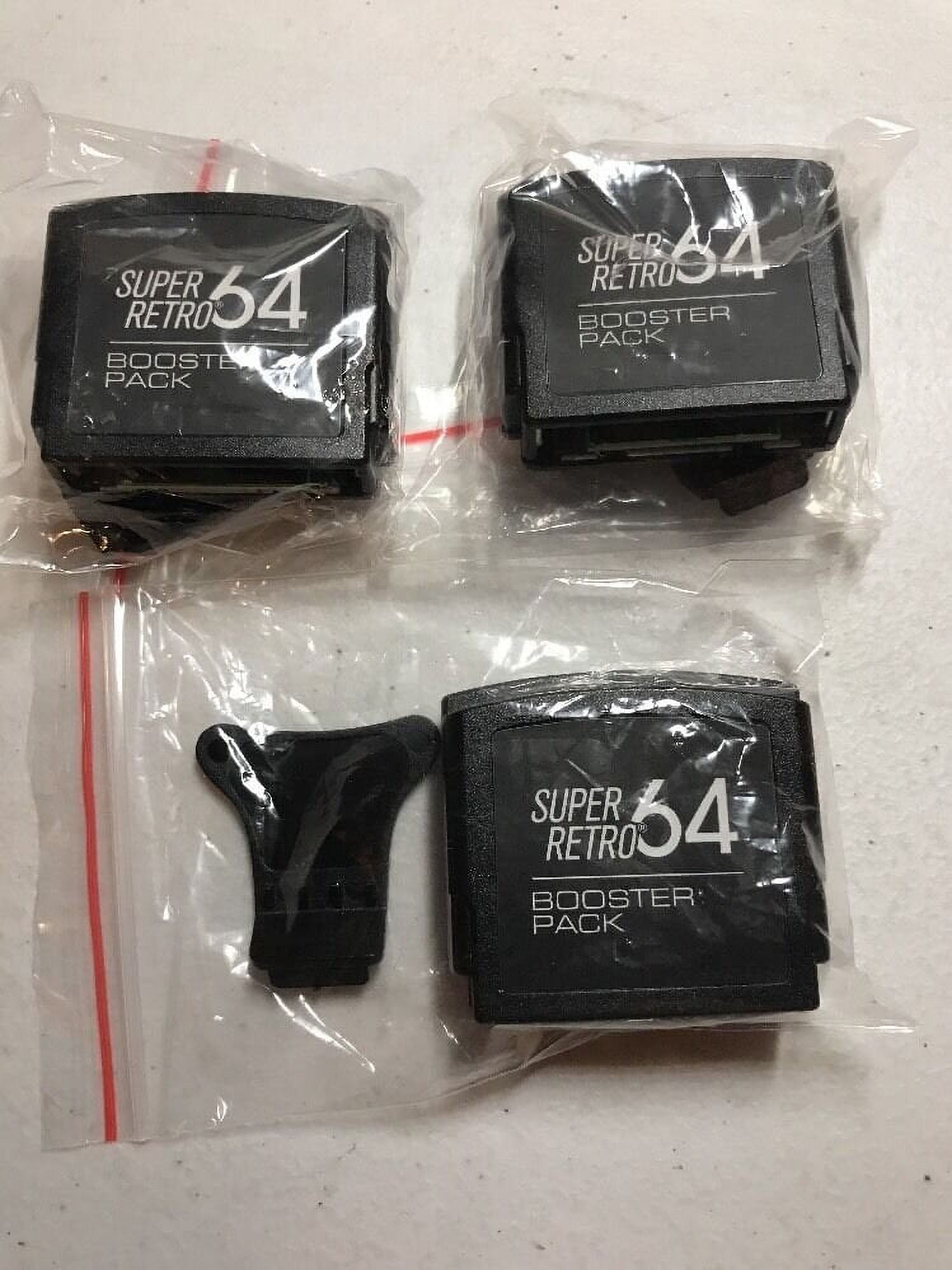 Lot of 3 New Jumper Paks for Nintendo 64 - N64 Console RAM Packs With ...
