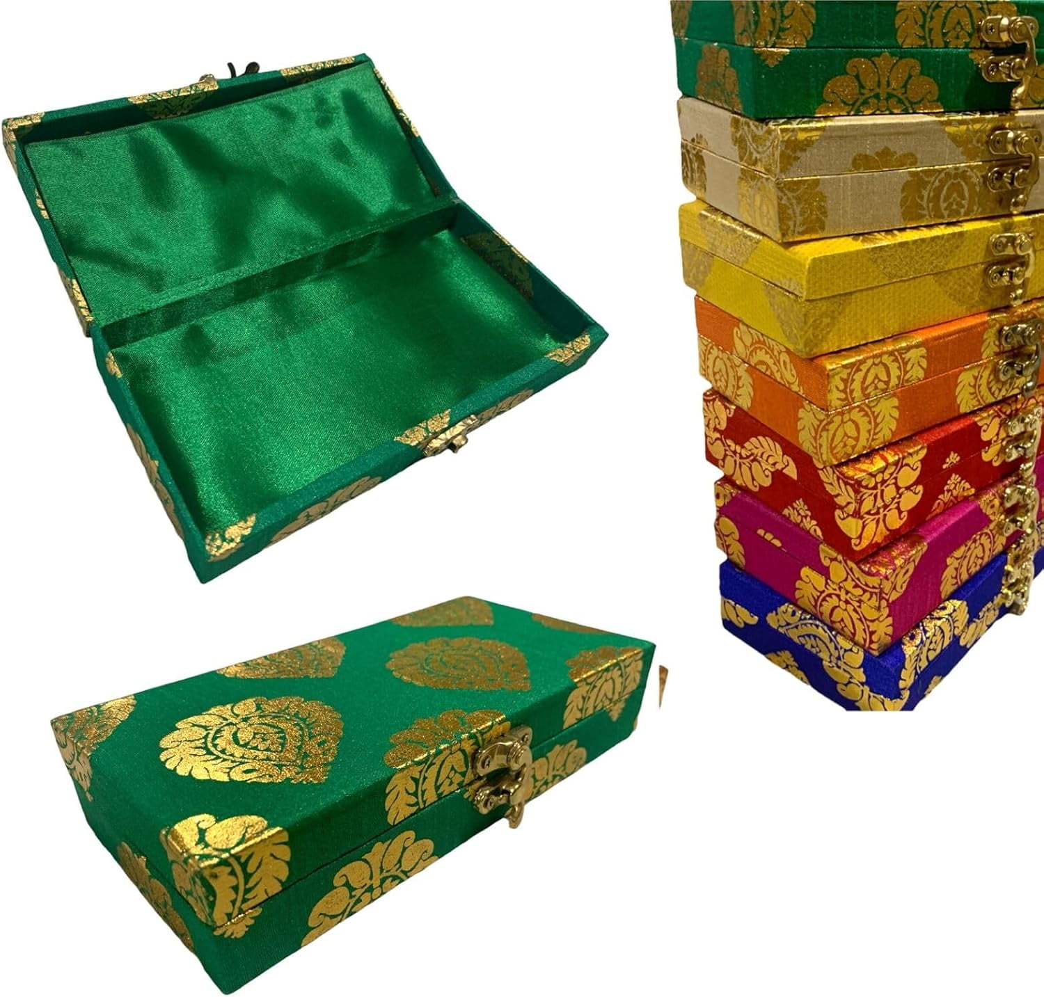 Lot of 30 PCS Indian Decorative Sweet Box,Wedding Favor,Diwali gift box ...