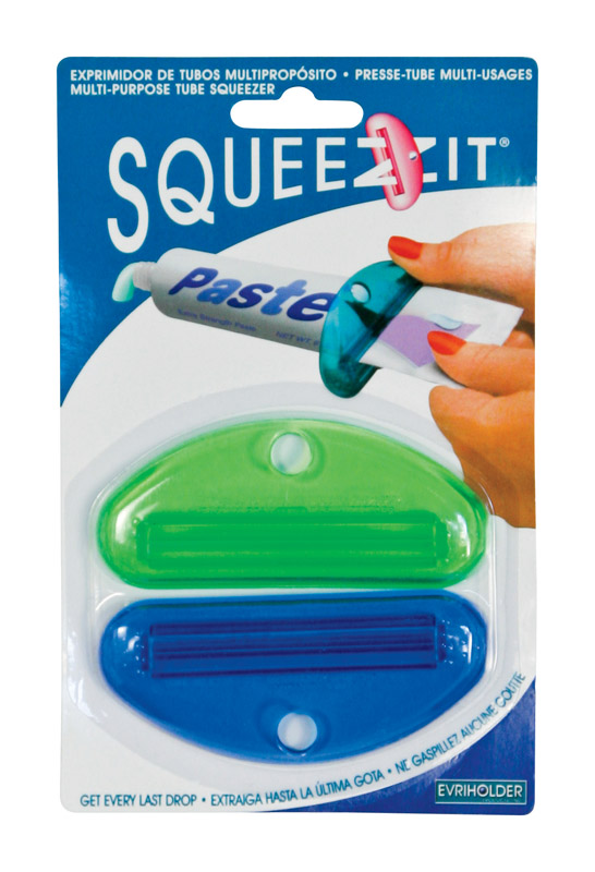 Lot of 4 Evriholder Squeezit Multi Purpose Tube Squeezer Reusable ...