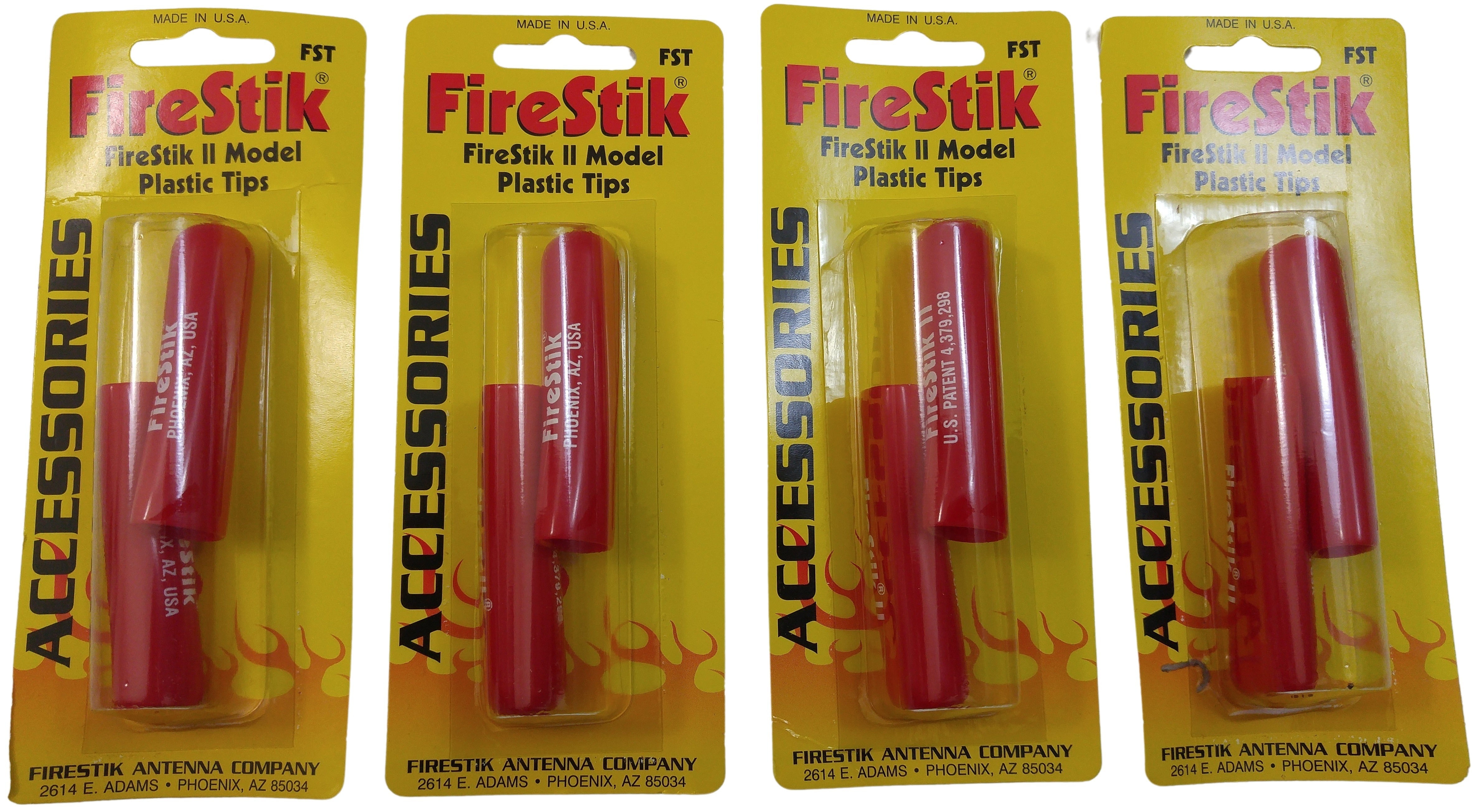 Lot of 4 Firestik II FST-R CB Radio Antenna Replacement 2.5" Red Tip ...